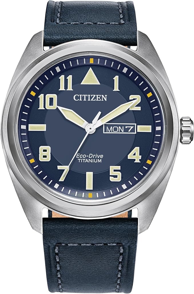 Amazon.com: Citizen Men's Eco-Drive Weekender Garrison Field Watch in ...