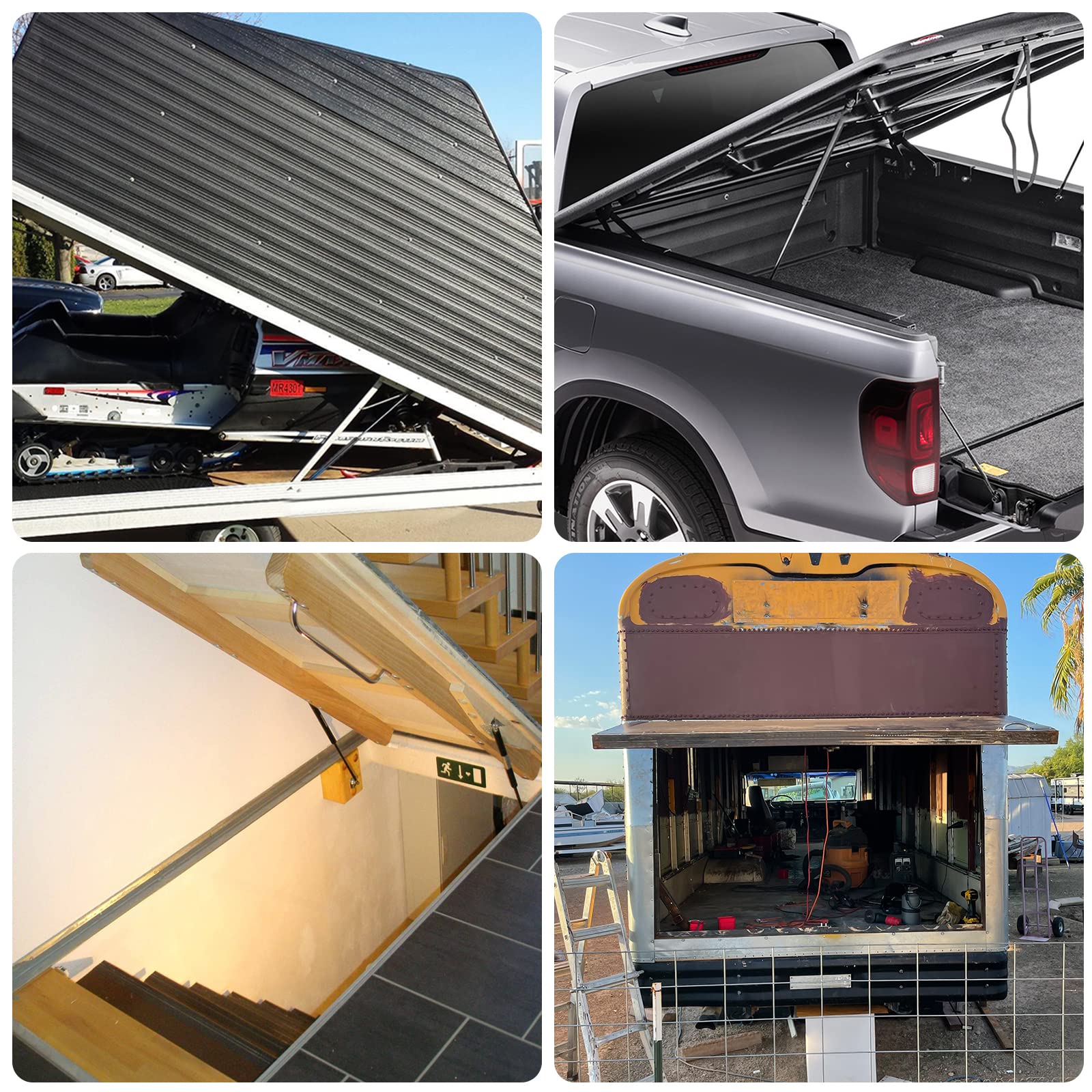 ARANA 32 inch 150LB/667N Gas Struts Spring Shocks ST320M150 32" 150lb ...