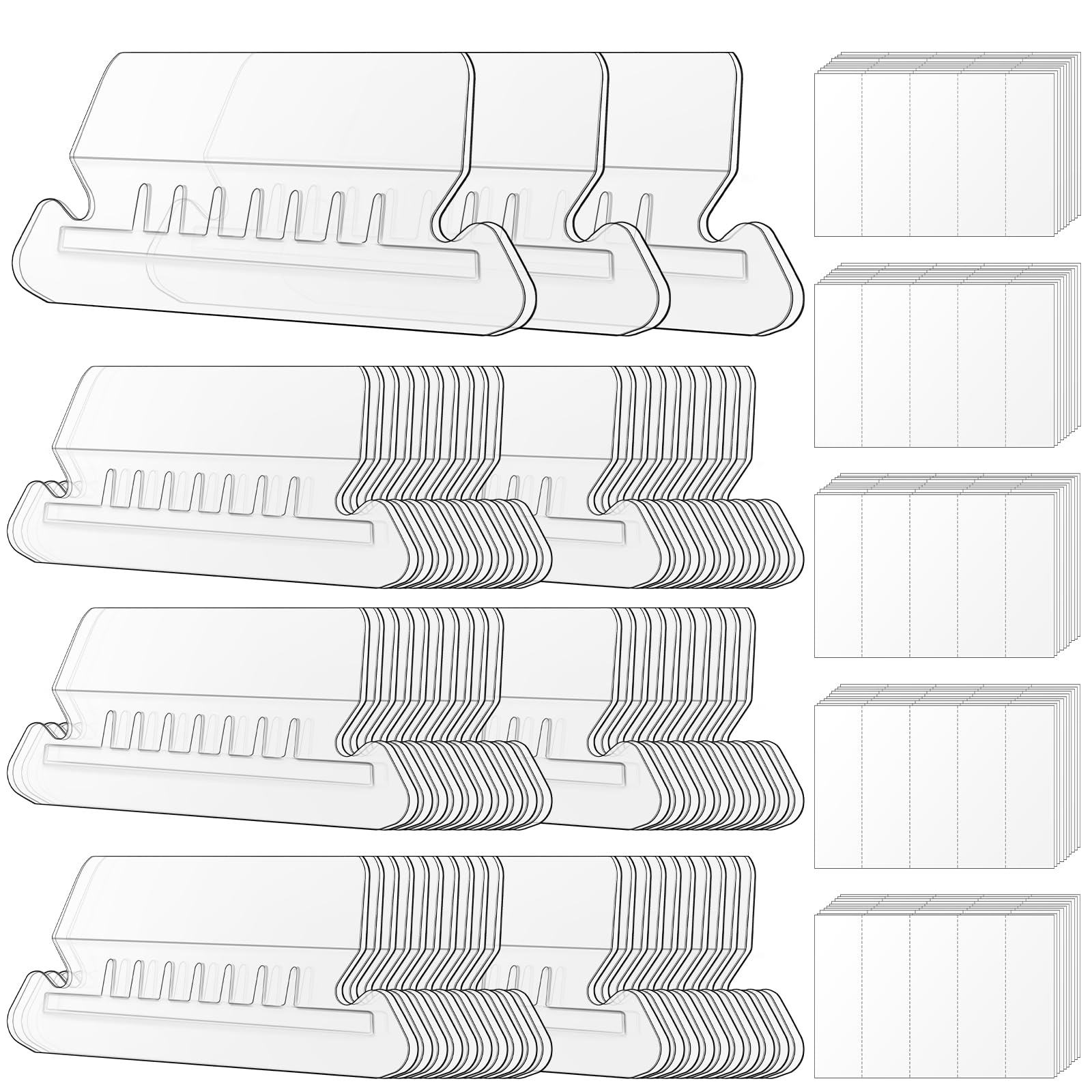 Amazon.com : Hanging File Folder Tabs, 100 Sets File Folder Labels 2 ...