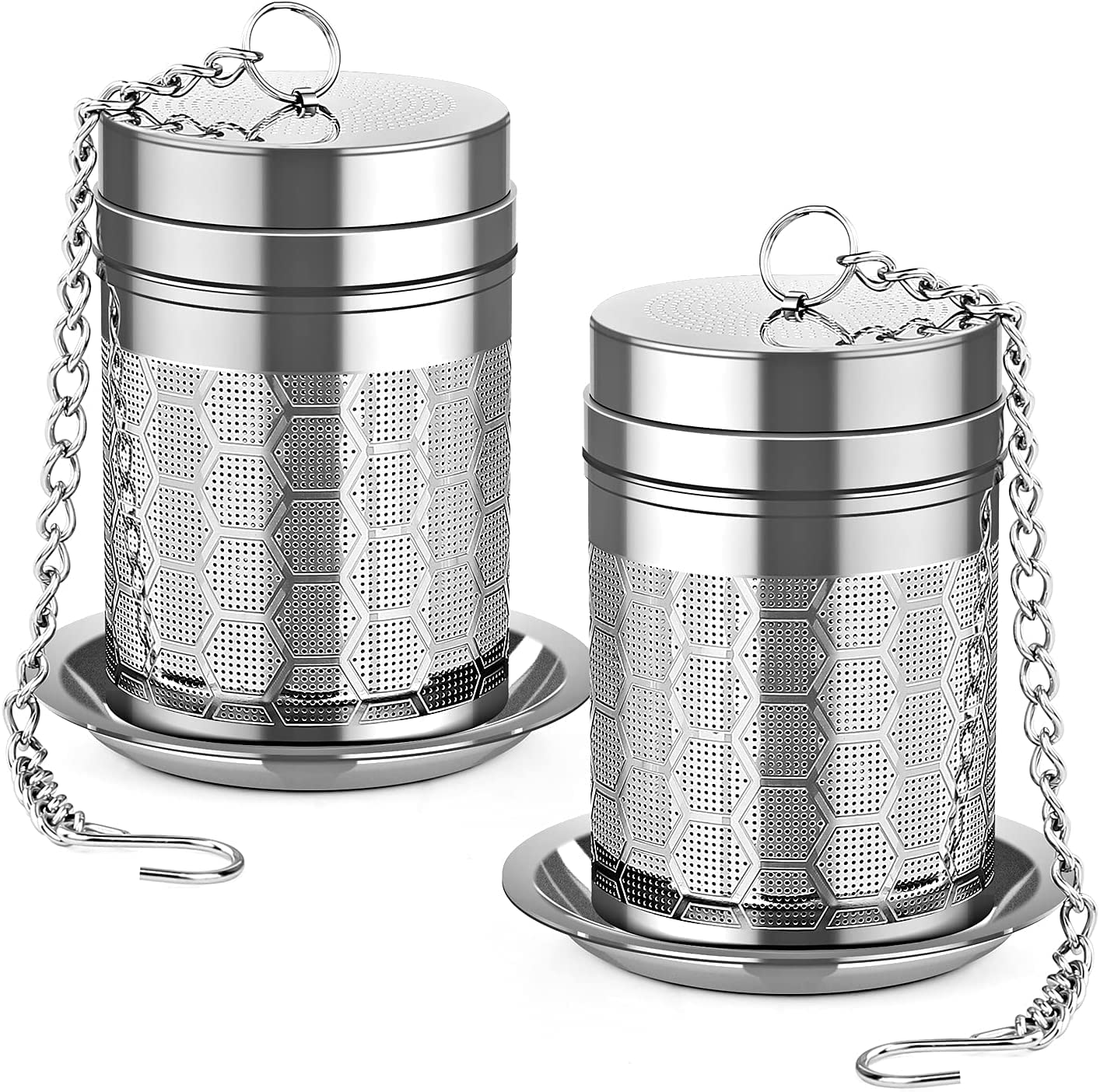 U Chef Infusores de Té para té suelto, Set de 2 Coladores de Té de ...