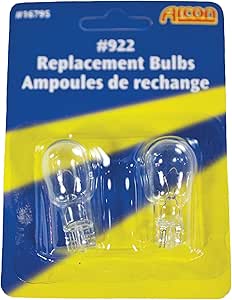 Amazon.com: Arcon 16795 Replacement Bulb #922, (Pack of 2) : Automotive