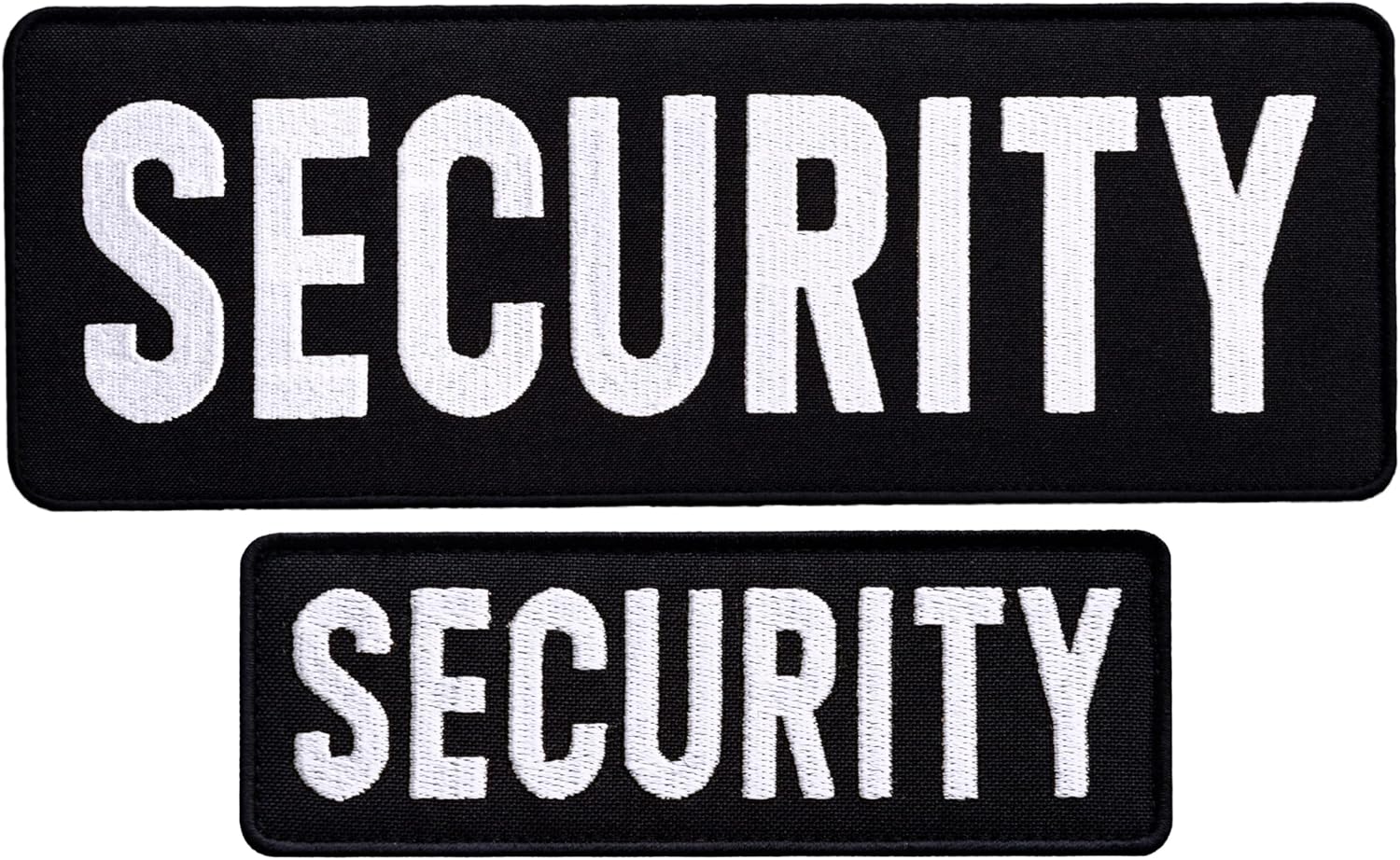 Amazon.com: Bluyellow 2Pcs Security Patch Set, Embroidered Security ...