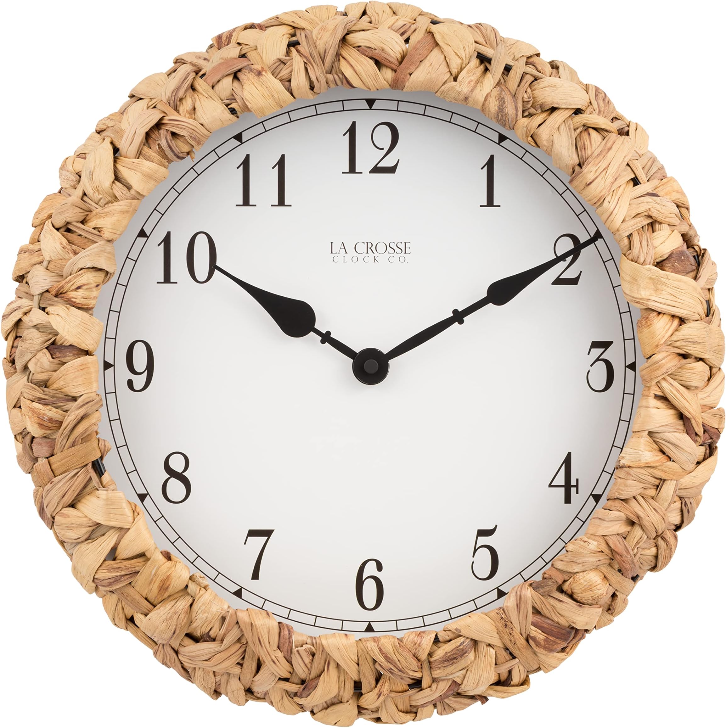 Amazon.com: Deco 79 Jute Wall Clock with Rope accents, 19" x 2" x 27 ...