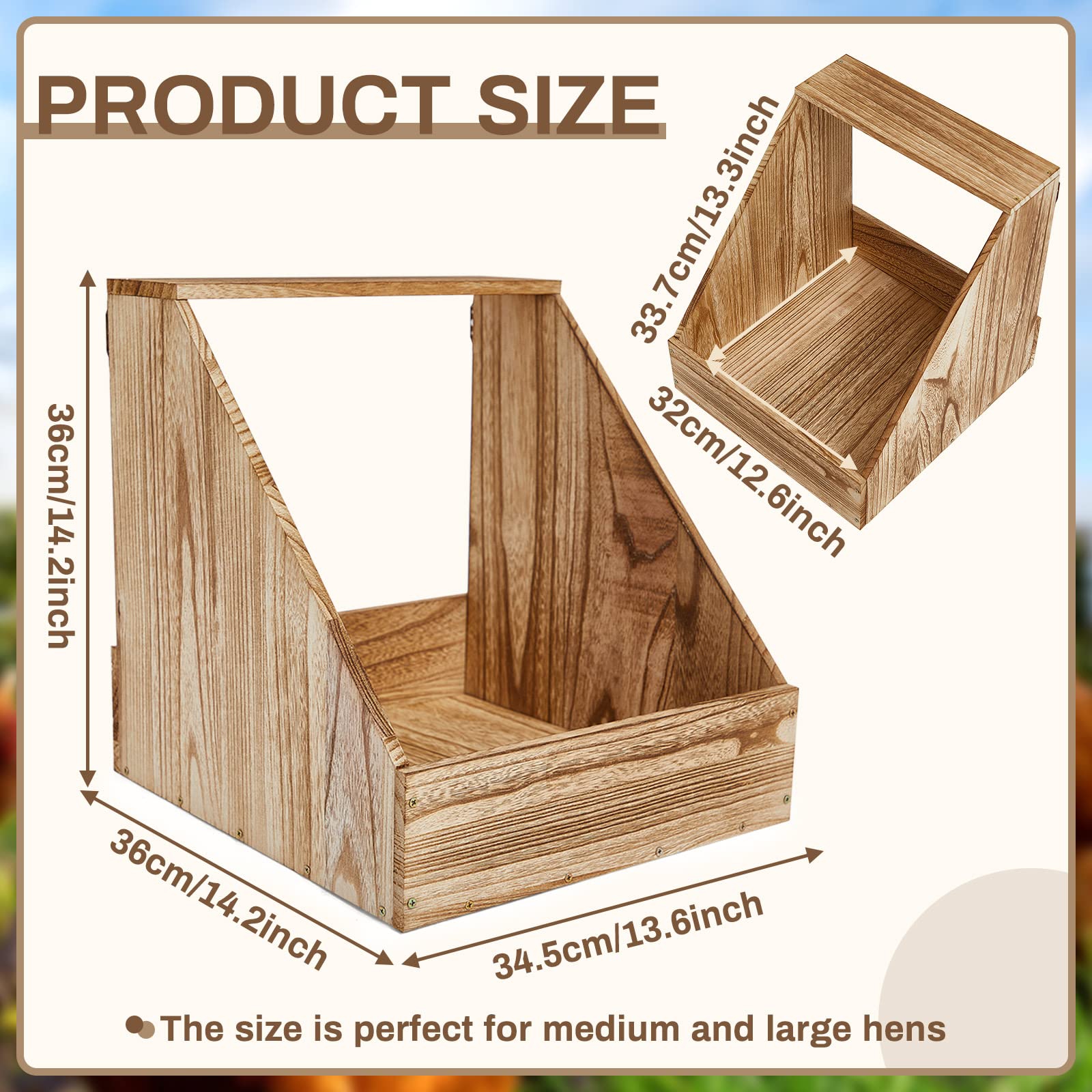 Chicken Nesting Box Dimensions NEW LARGE WOODEN CHICKEN RUN & NESTING