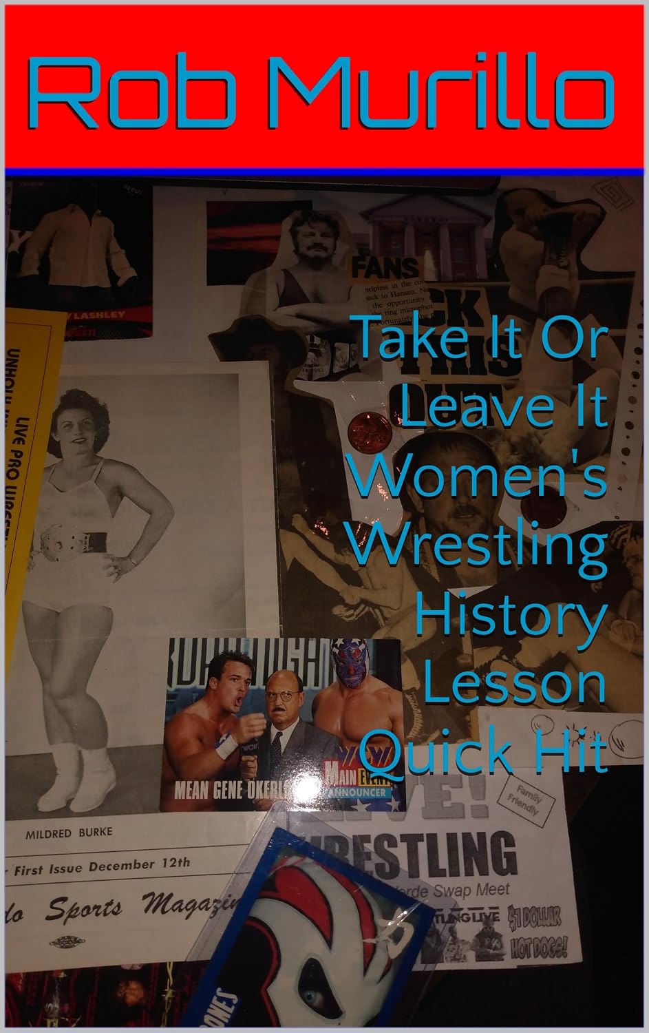 Amazon.com: Take It Or Leave It Women's Wrestling History Lesson Quick ...