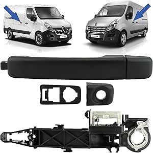 Mechanism + Door Handle Compatible for Master 3, Movano B and Nissan ...