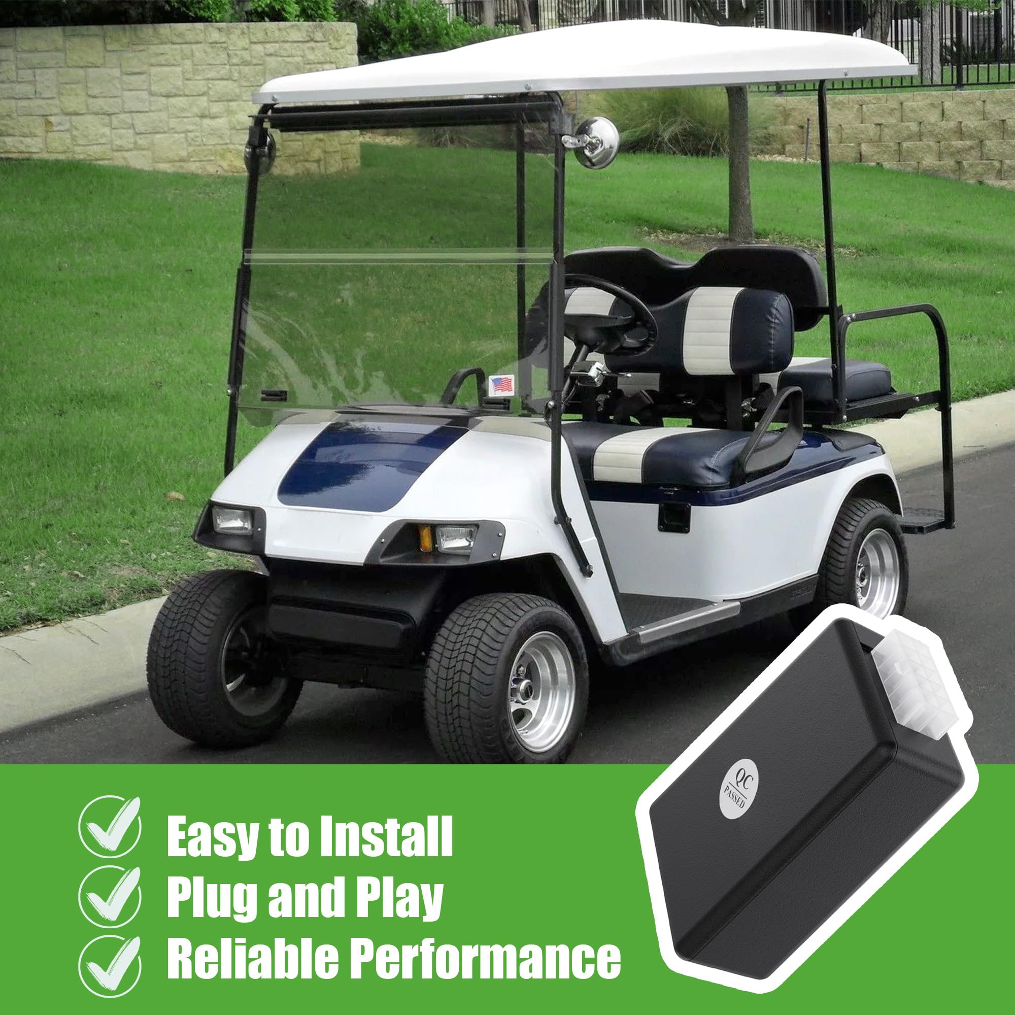 Snapklik.com : 10L0L Golf Cart Control Box For Yamaha, EZGO TXT RXV And ...