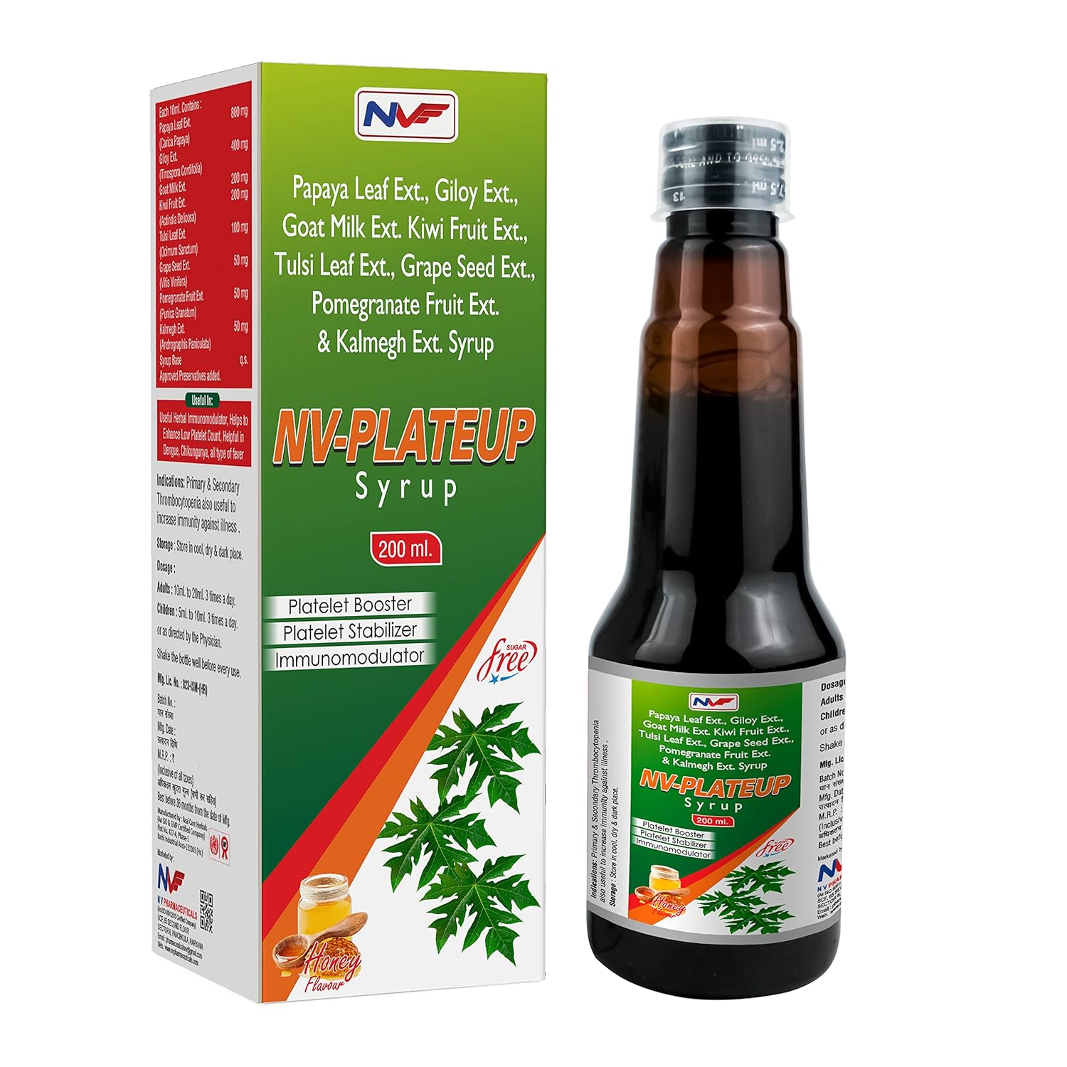 NV-PLATE UP Ayurvedic Medicine Prevent Transfusion Syrup | Increase ...