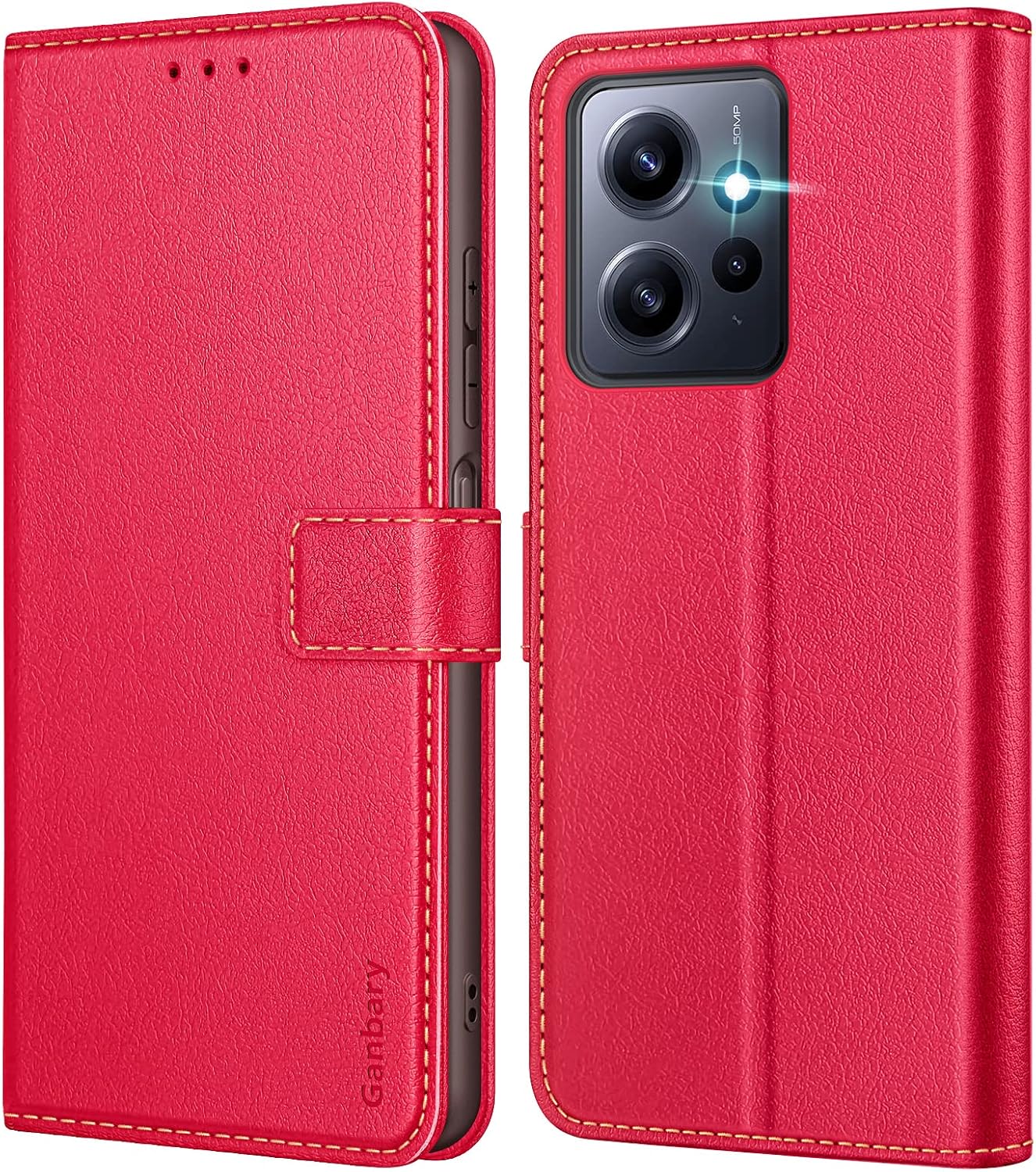 Ganbary Coque pour Xiaomi Redmi Note 12 4G (Pas pour 5G), [Housse en ...