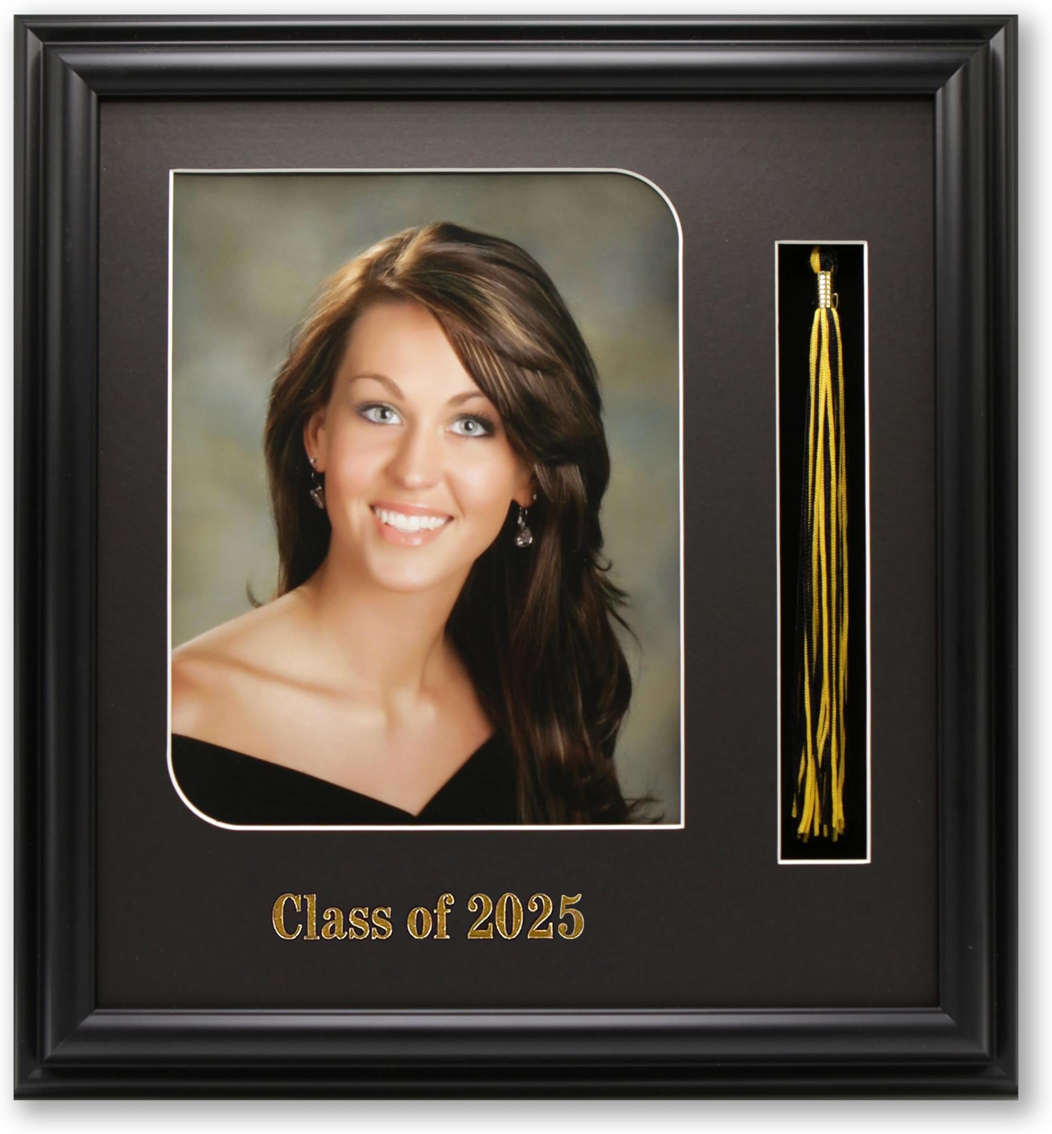 Amazon.com - Black Wood Graduation Tassel Picture Frame for 8x10 Print