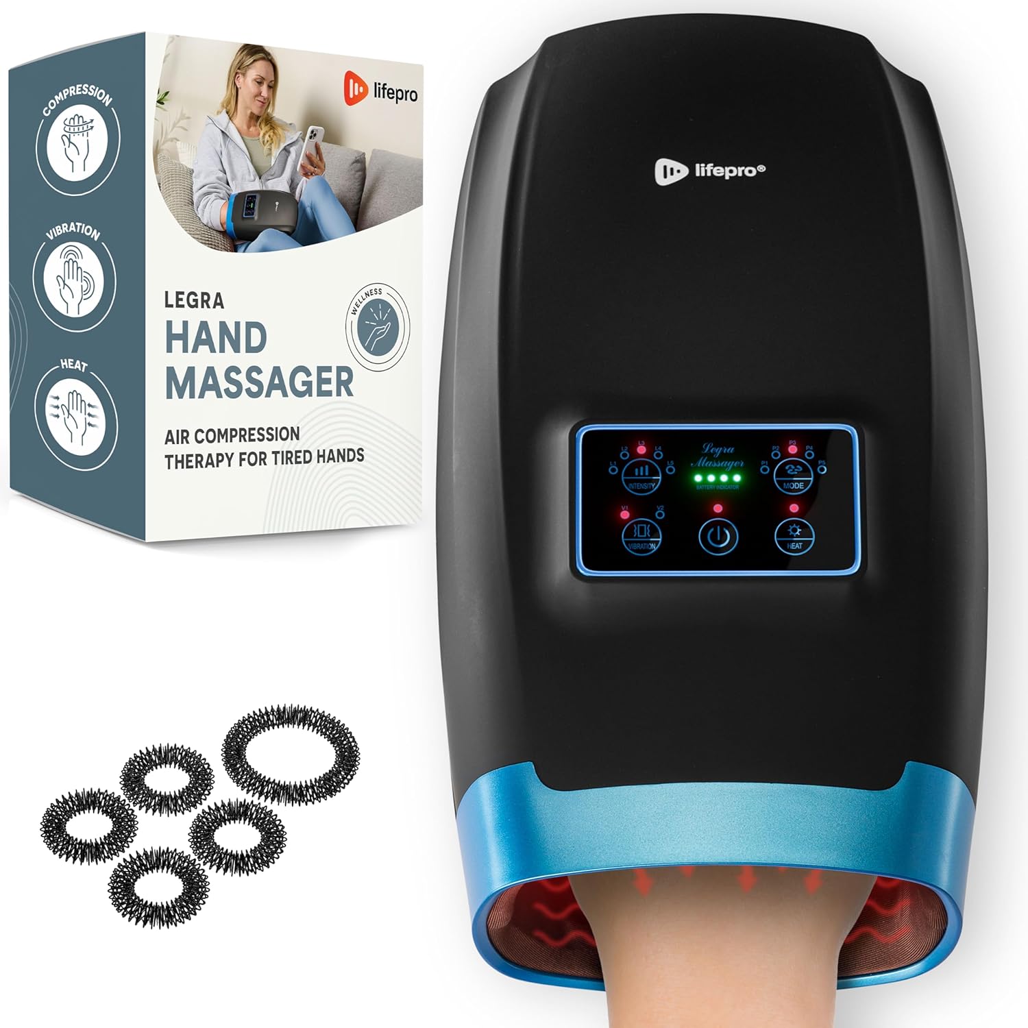 Amazon.com: LifePro Hand Massager for Arthritis