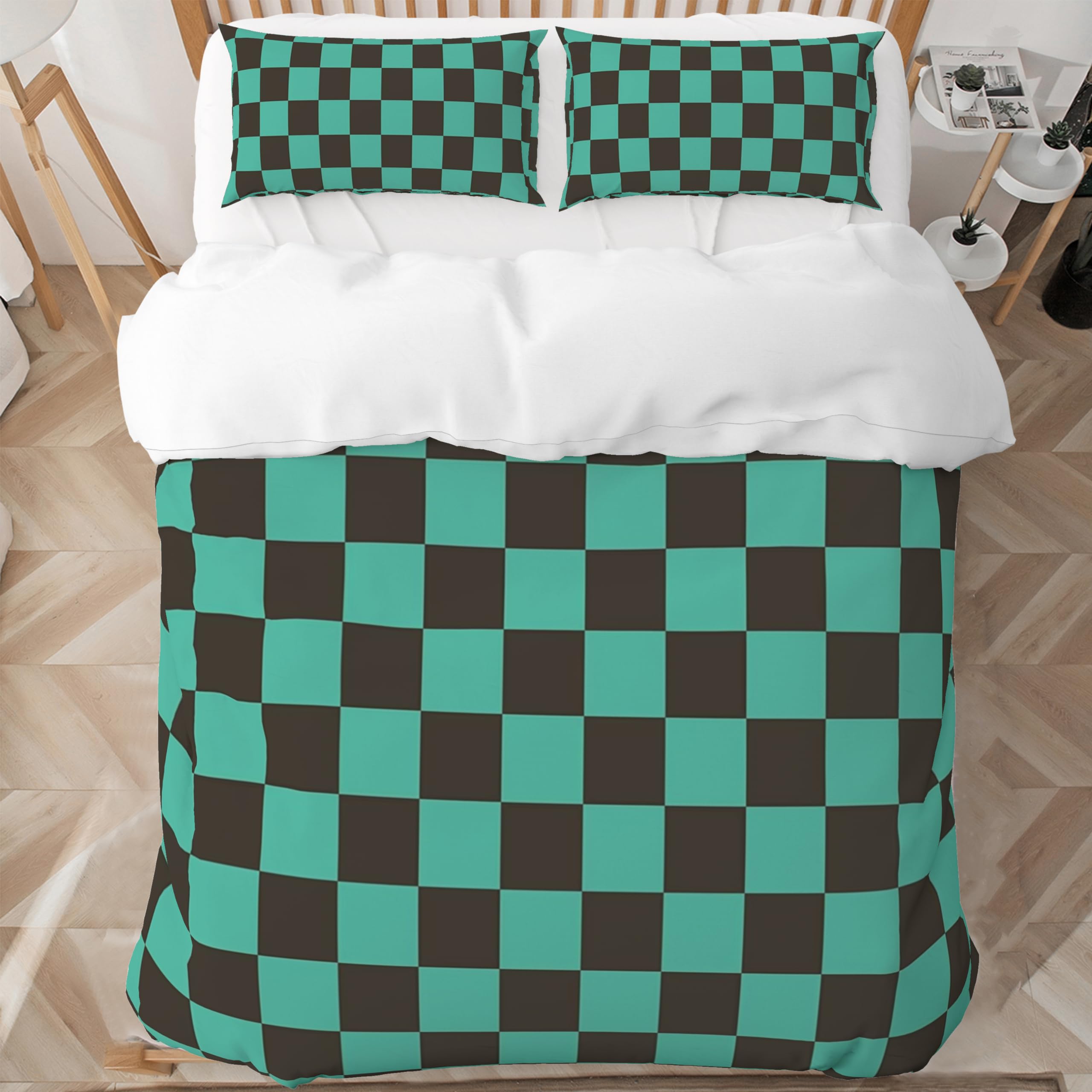 Amazon.com: Anime Bedding Set - Soft Brushed Microfiber 90x90 Inches ...