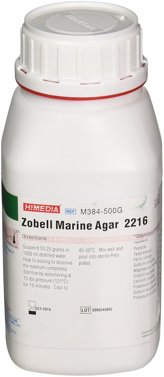 Marine Agar 2216 (Zobell Marine Agar) : Amazon.in: Industrial & Scientific