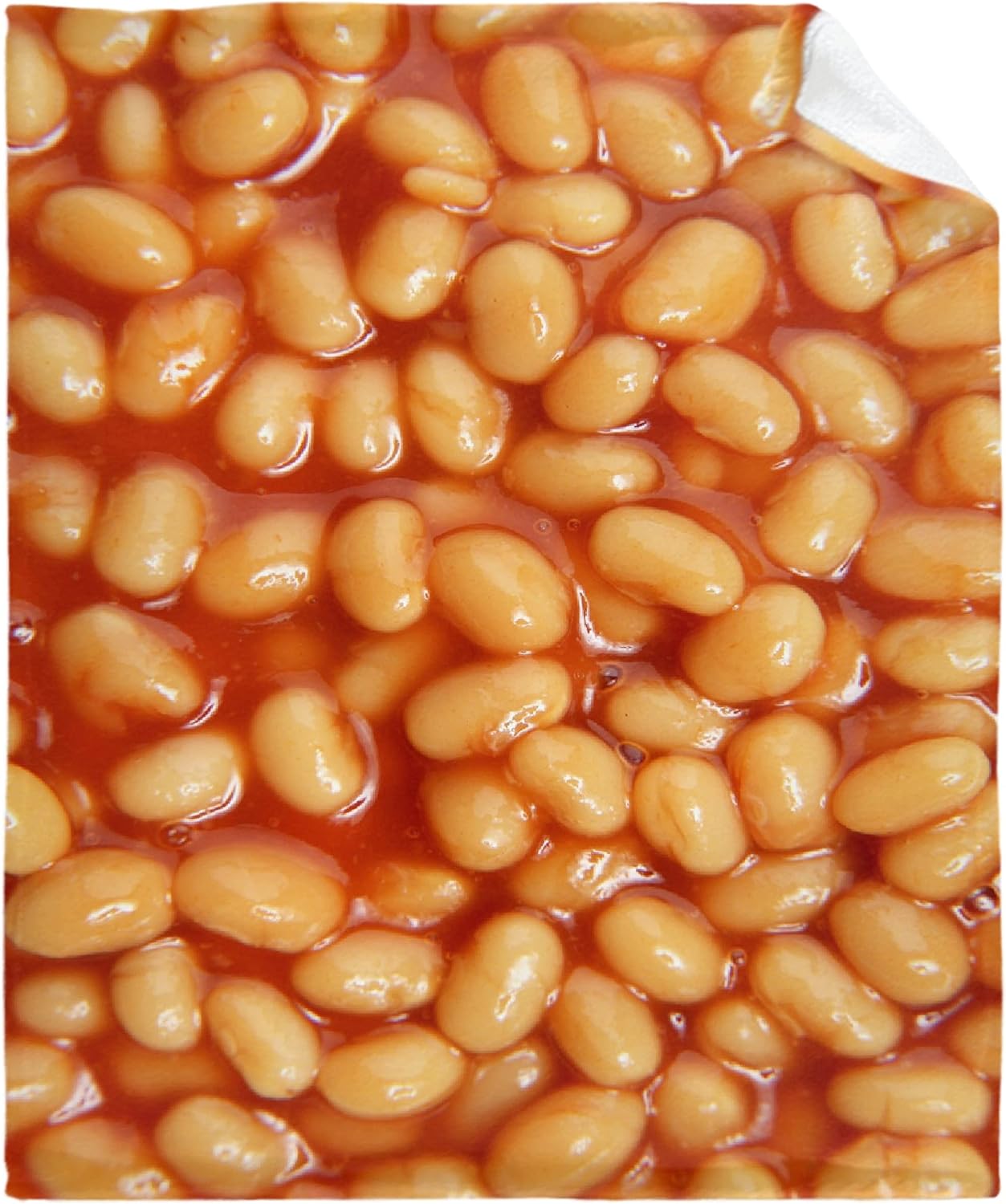 Amazon.com: Baked Beans Blanket Throw Super Soft and Cozy Blankets for ...