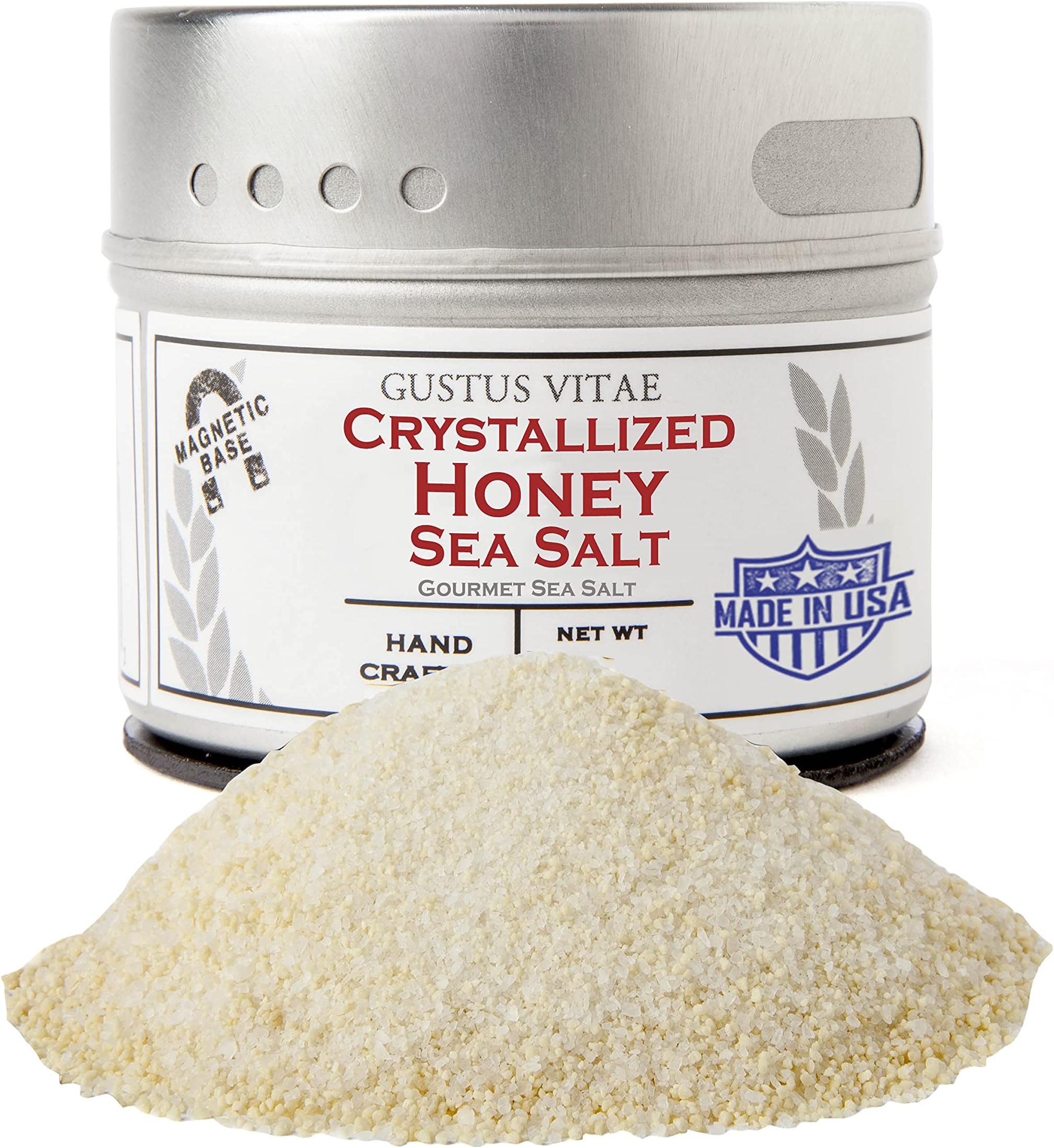 Amazon.com : All-Natural Seasoning Salt and Concrete Salt Cellar - am ...