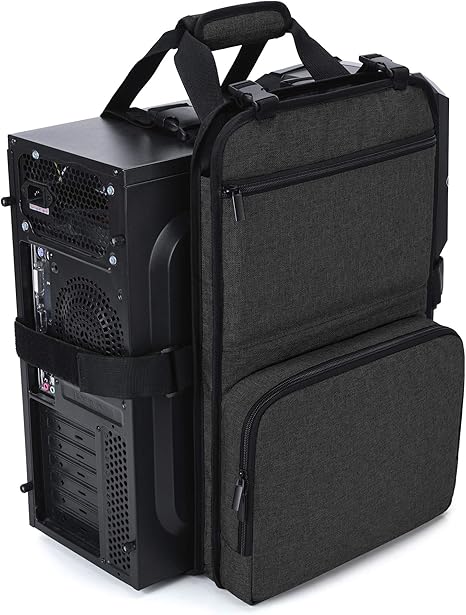 Trunab PC Tower Carrying Strap with Handle, Desktop Computer Case Belt ...