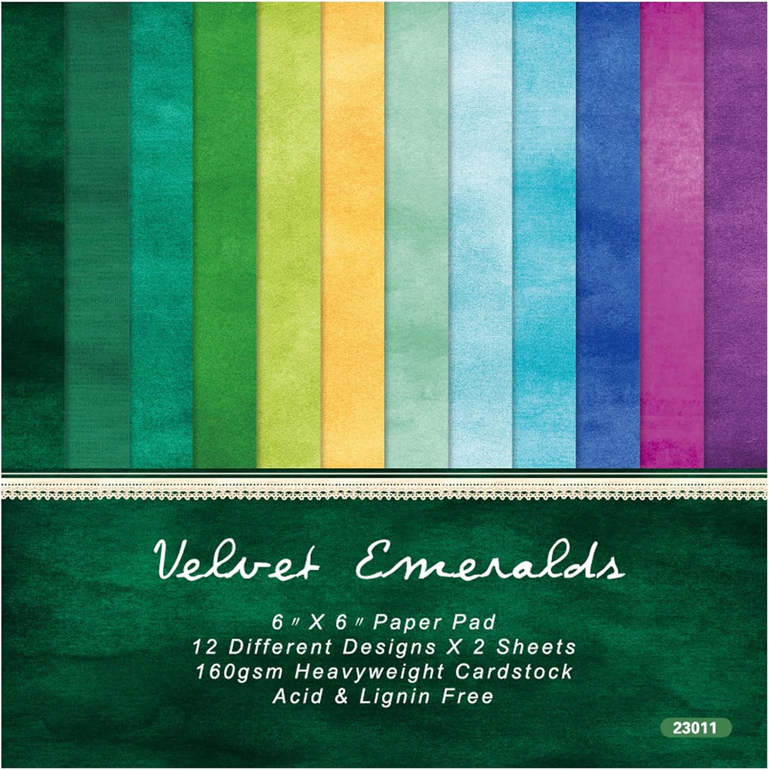 Amazon.com : Colorful Scrapbook Paper Pad,6x6 Multi Color Single-Sided ...