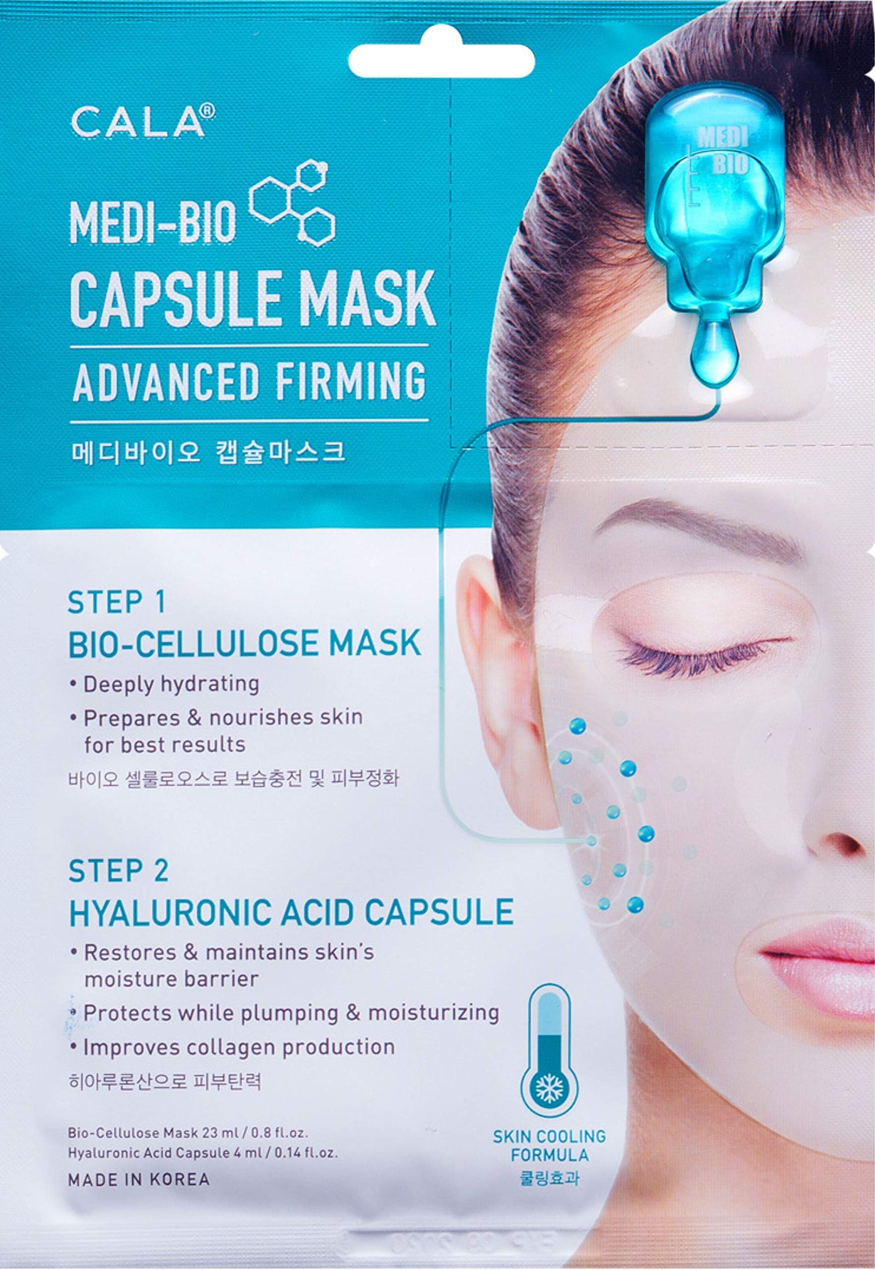 Amazon.com : Cala Medi-bio advanced firming capsule mask : Beauty ...