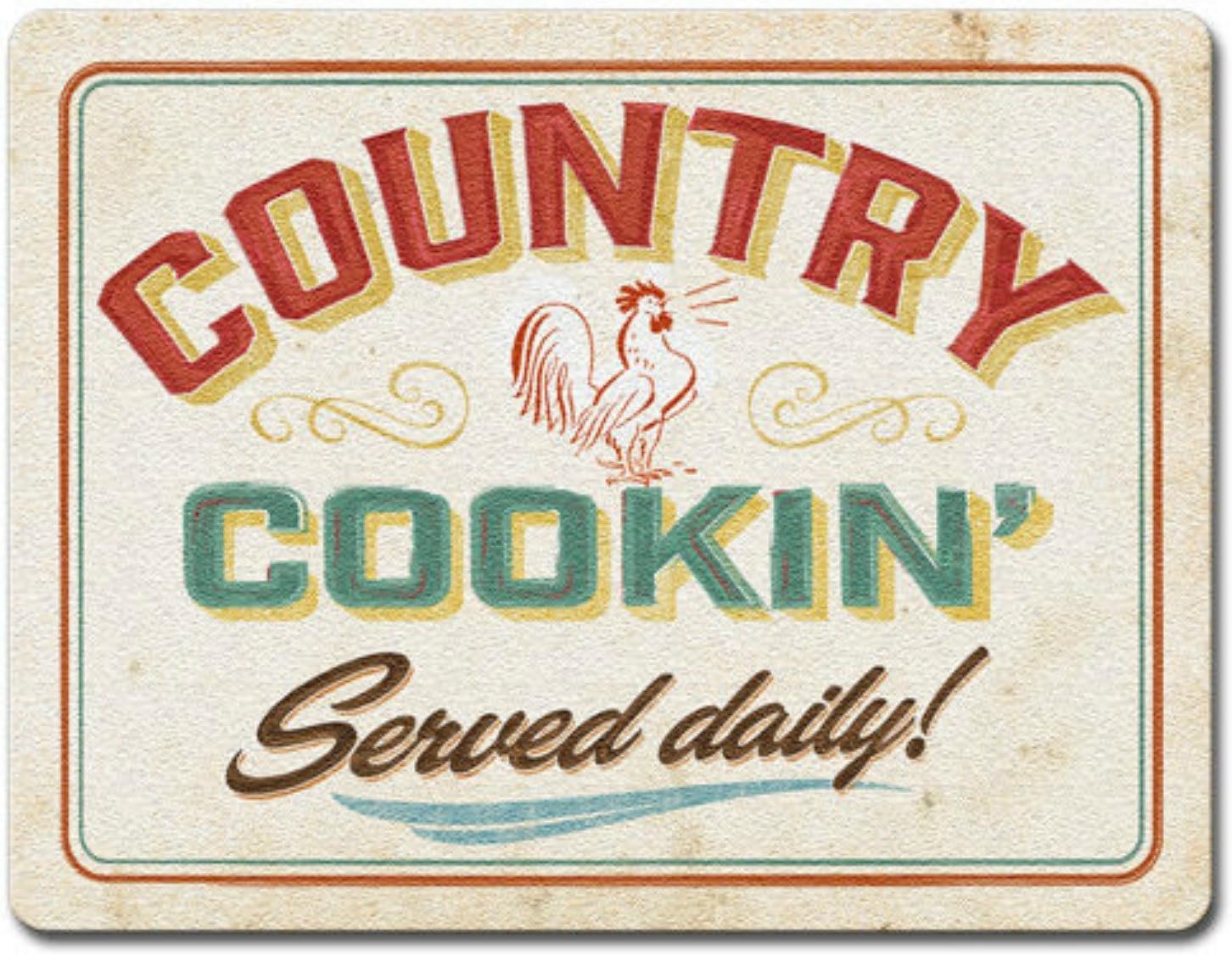 Amazon.com: Highland Graphics 'Country Cookin Served Daily' Vintage ...