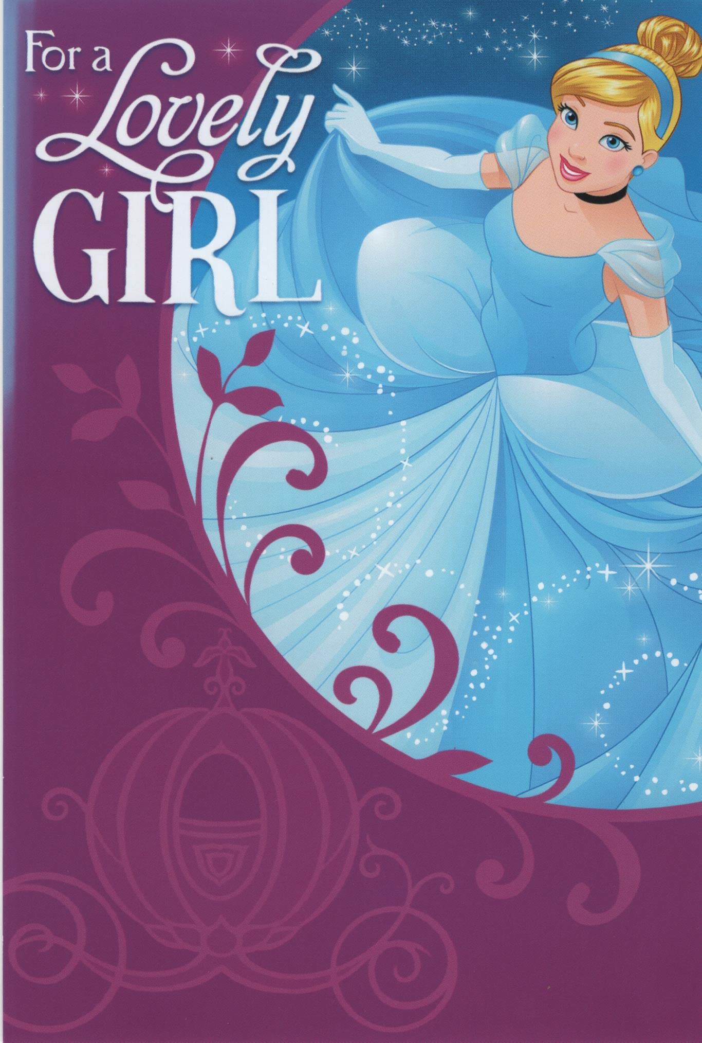 Cinderella Happy Birthday Cards