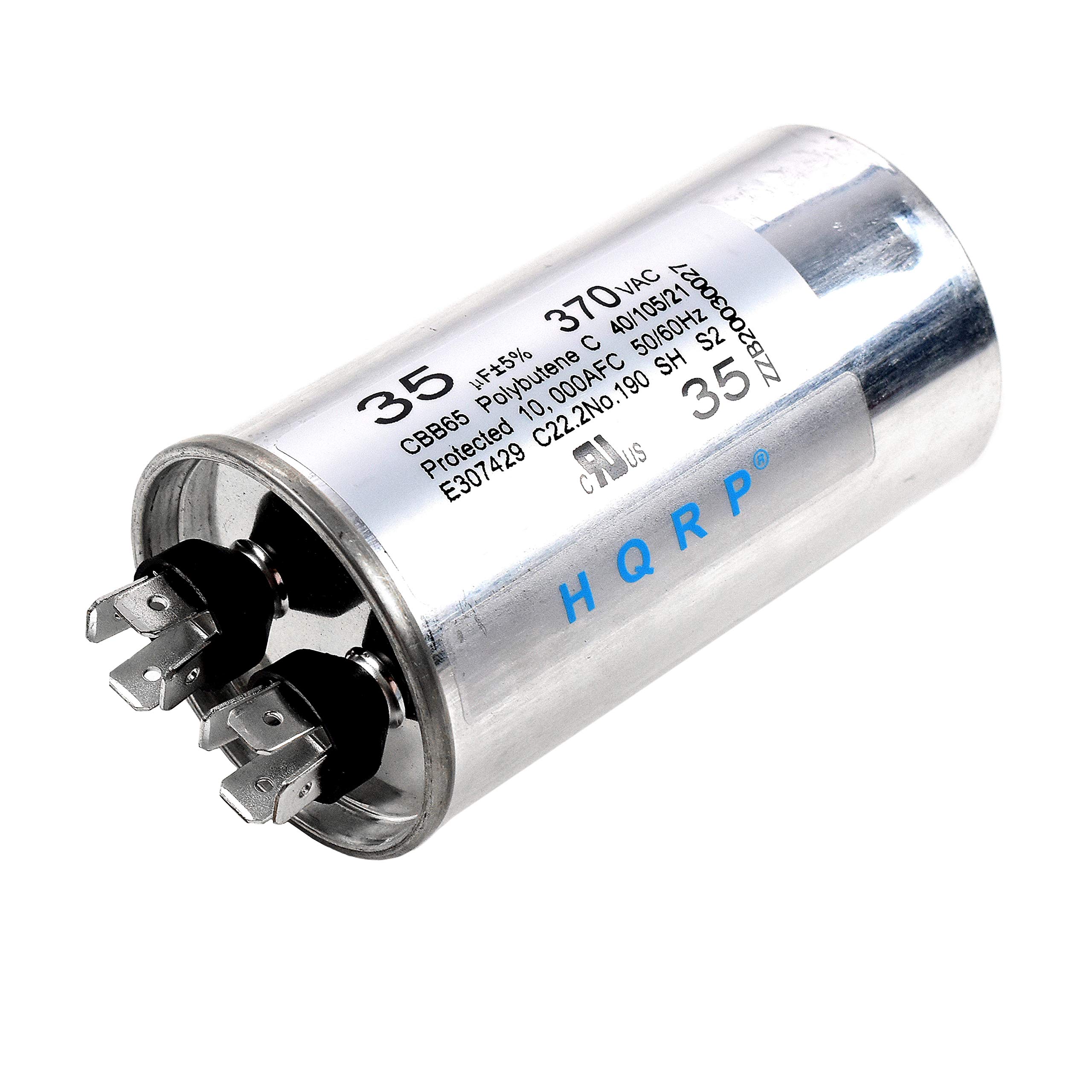 Snapklik.com : 35uF 370V Run Capacitor AC Electric Motor Start HVAC ...