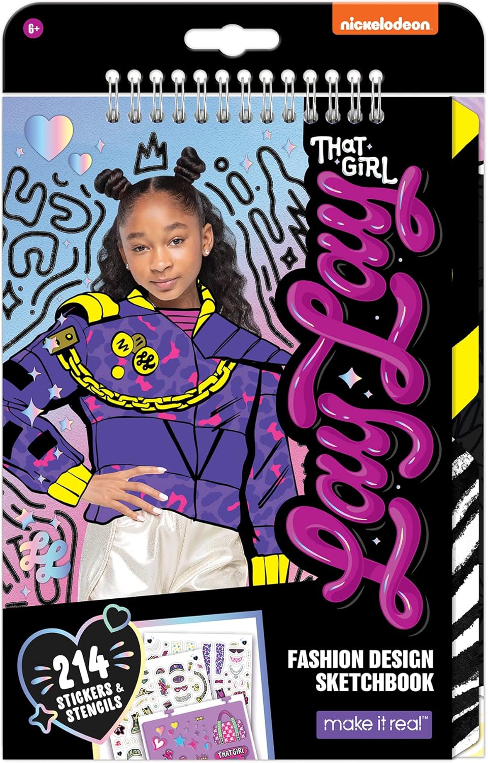 Amazon.com: That Girl Lay Lay: Fashion Design Sketchbook - Make It Real ...