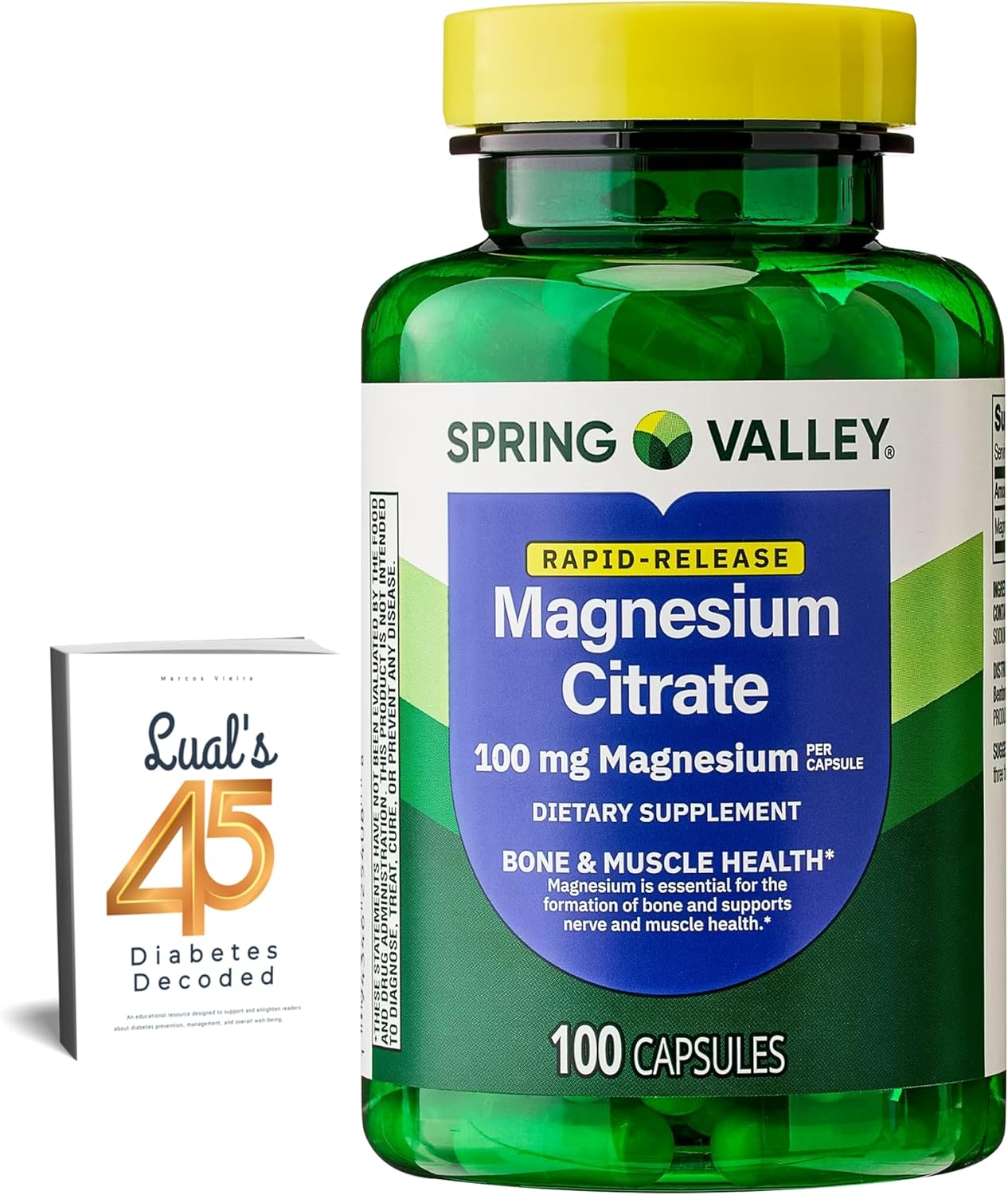 Amazon.com: Spring Valley Magnesium Citrate | Citrato de Magnesio ...