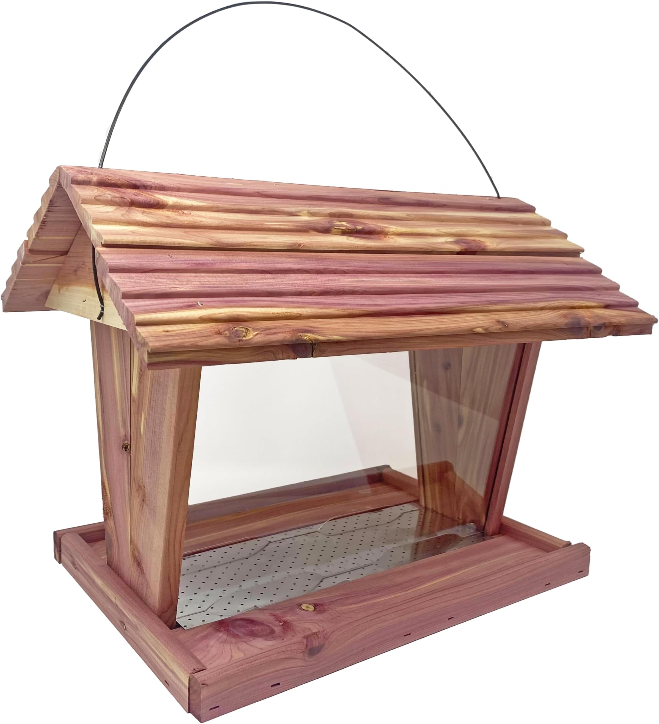 Amazon.com : Cedar Swing Bird Feeder - Made in USA : Patio, Lawn & Garden