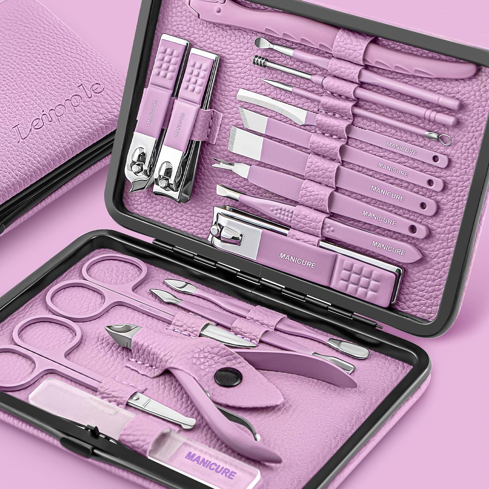 Amazon.com : Manicure Set 8 in 1,Professional Pedicure kit,Stainless ...