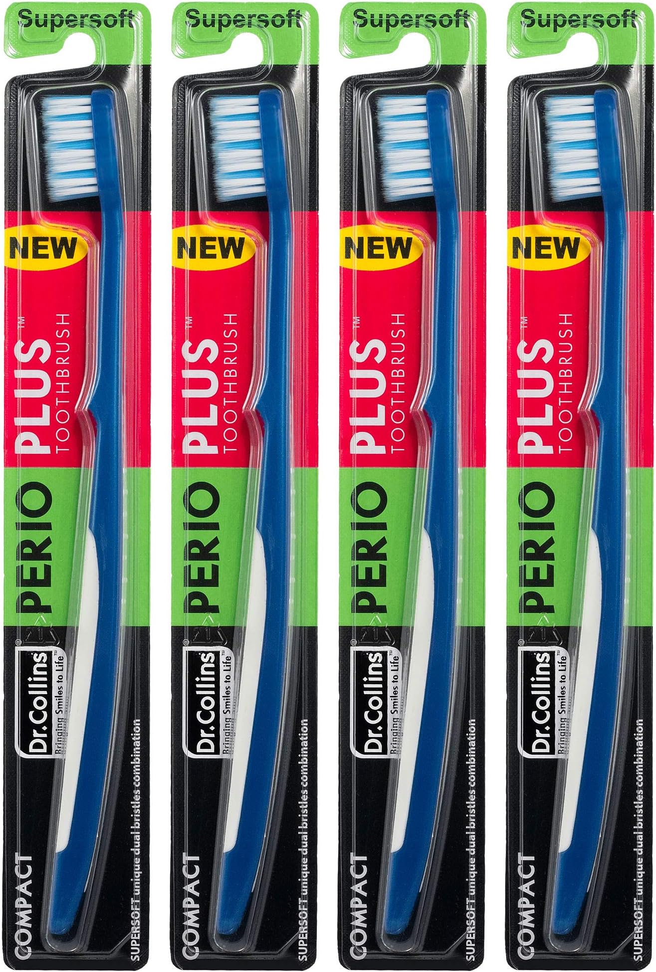 Amazon.com : Dr. Collins Perio Toothbrush, 1 Count : Health & Household