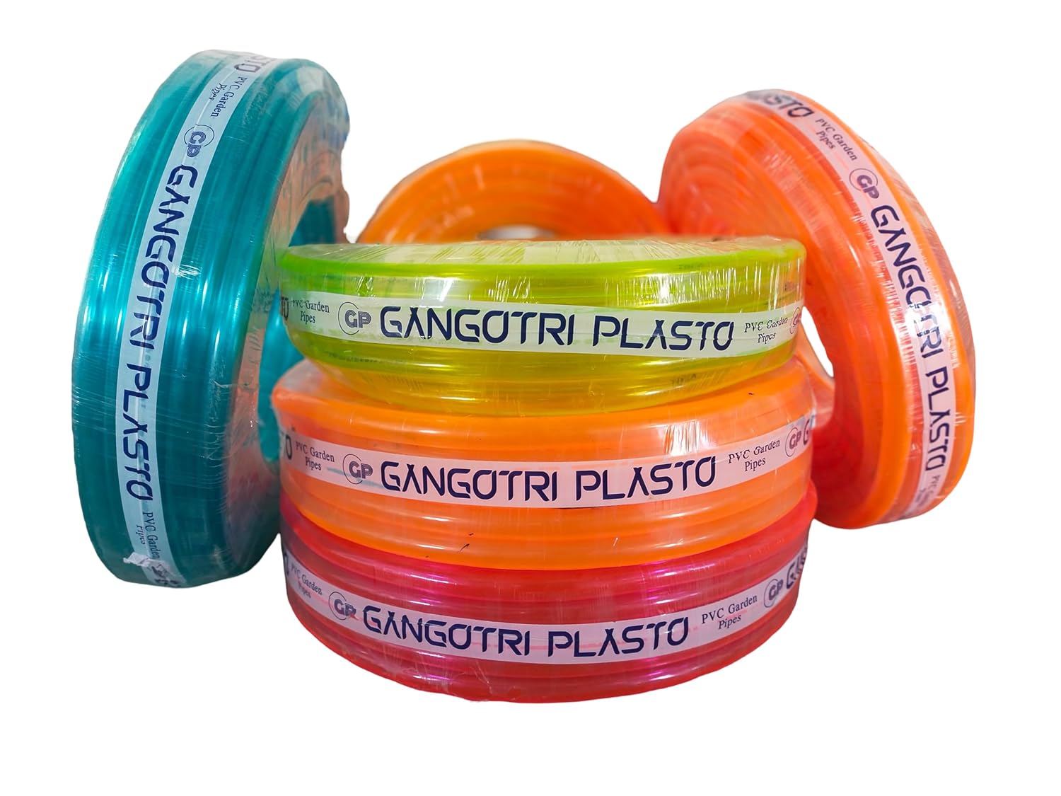 Gangotri plasto pvc garden water pipe 1 inch size 30 Meter length heavy ...