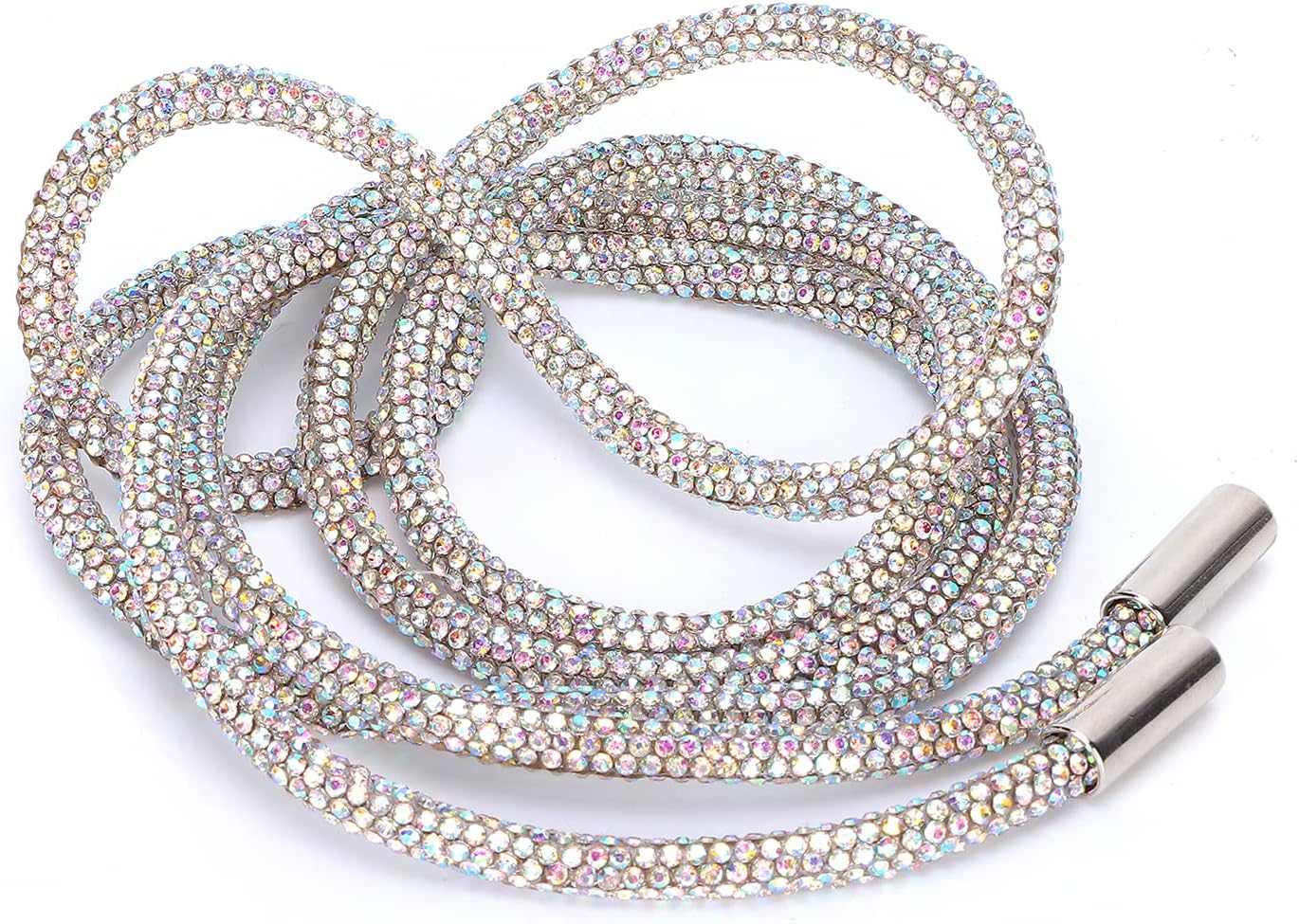 Amazon.com: Rhinestone Glitter Rope, 6mm Rhinestone Shoe Laces Bling ...