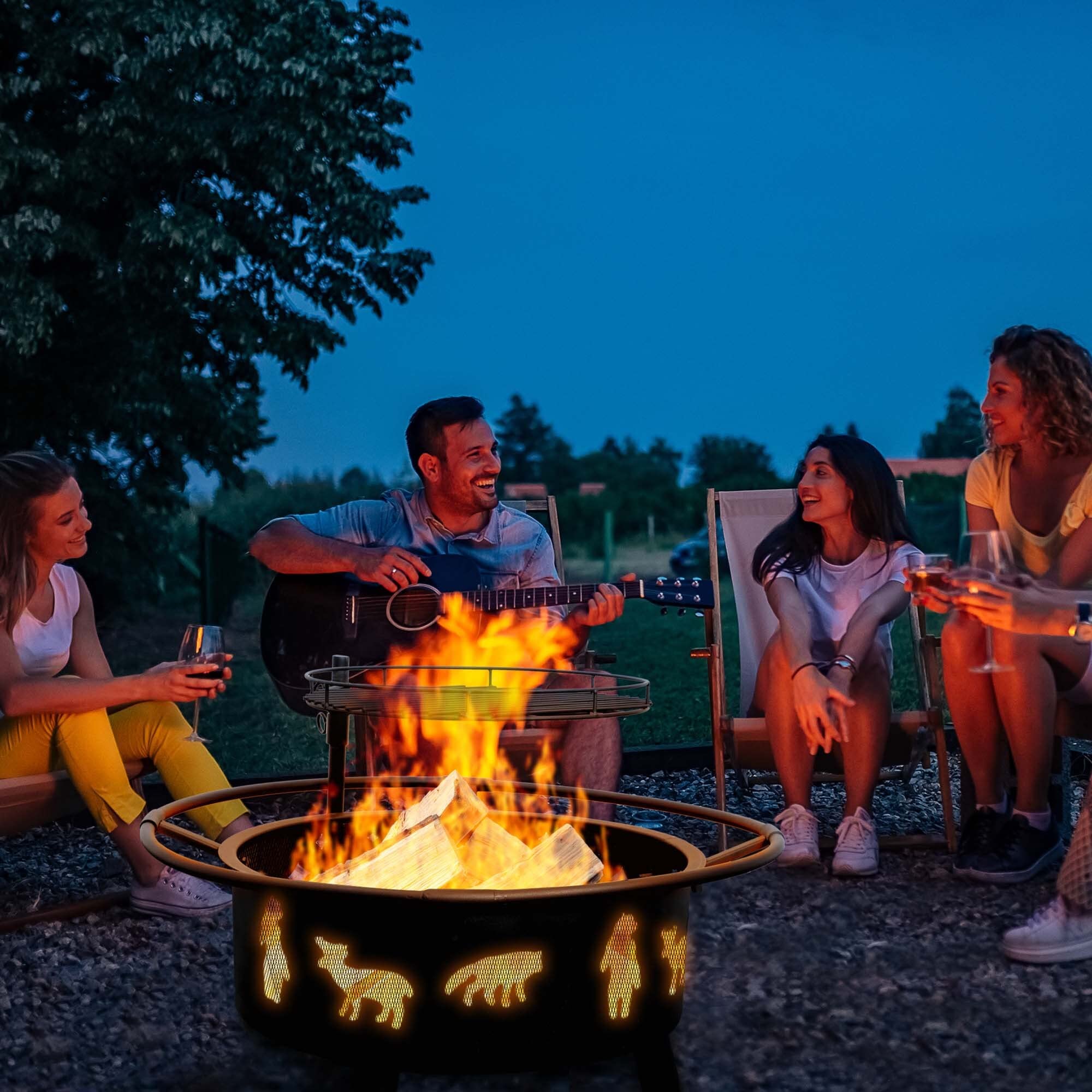 Celestial Cauldron Fire Pit