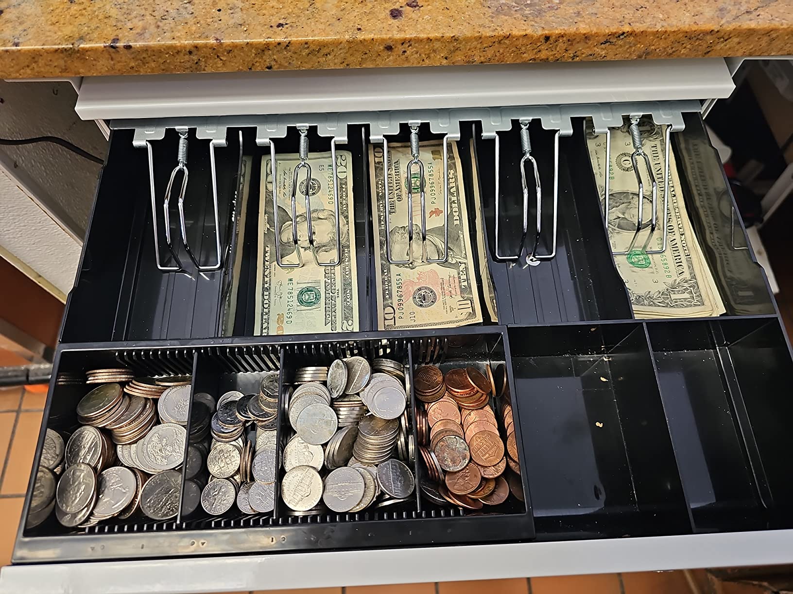$15/mo - Finance Cash Register Drawer with Under Counter Mounting Metal ...