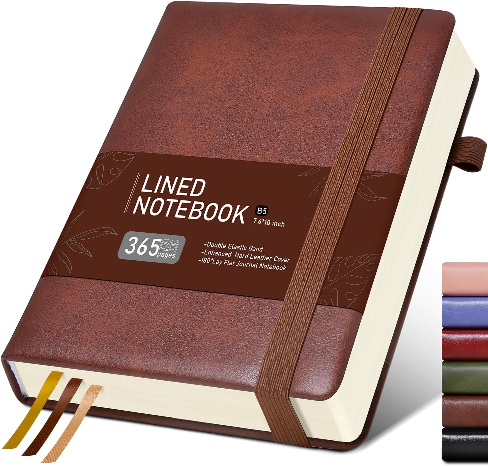Amazon.com : BUYELOHU Journal Notebook for Women & Man, Hardcover ...