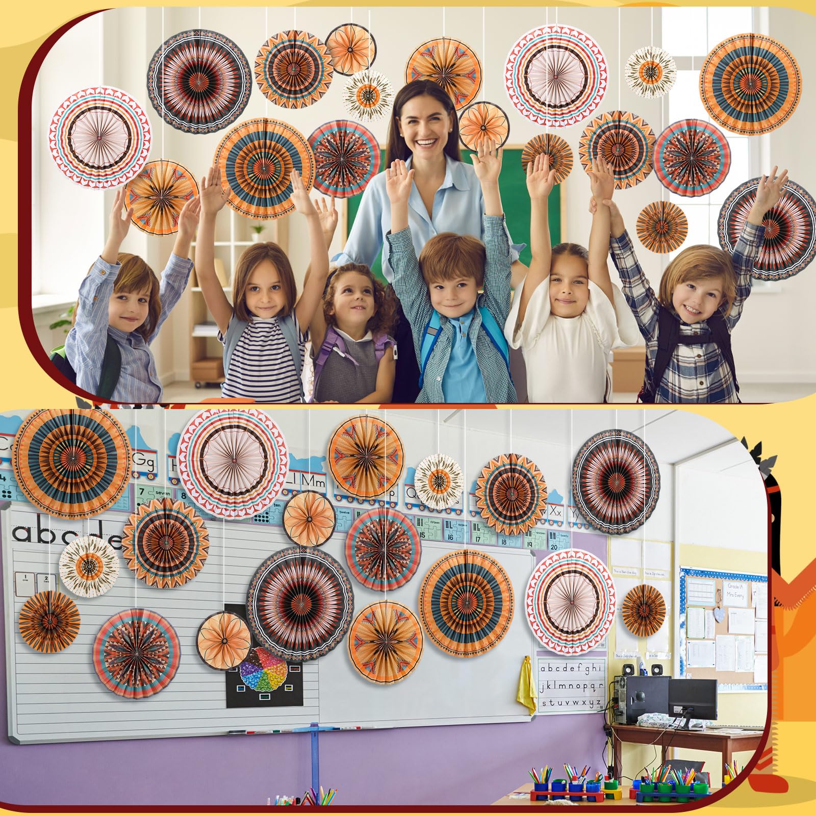 Snapklik.com : 18 Pcs Native American Heritage Month Day Hanging Paper ...