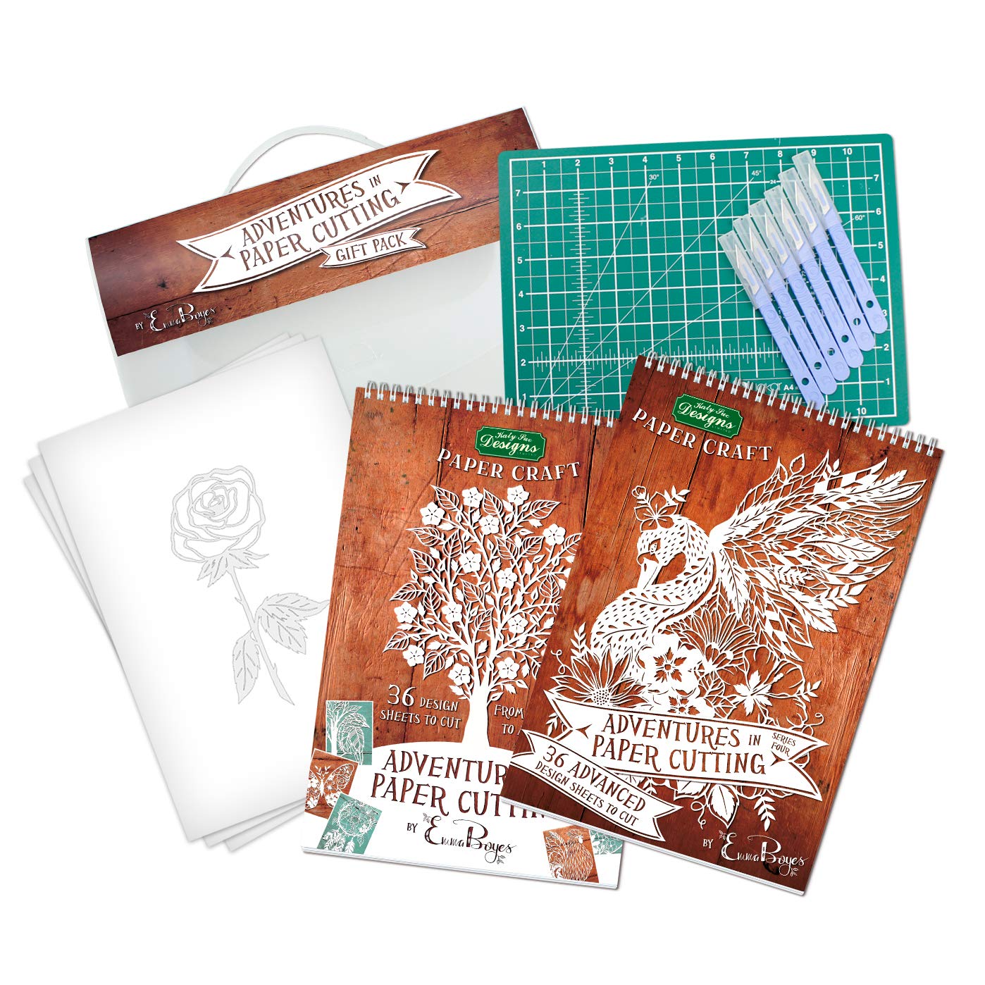 Buy Adventures in Paper Cutting Gift Pack (Series 1 and 4) with ...
