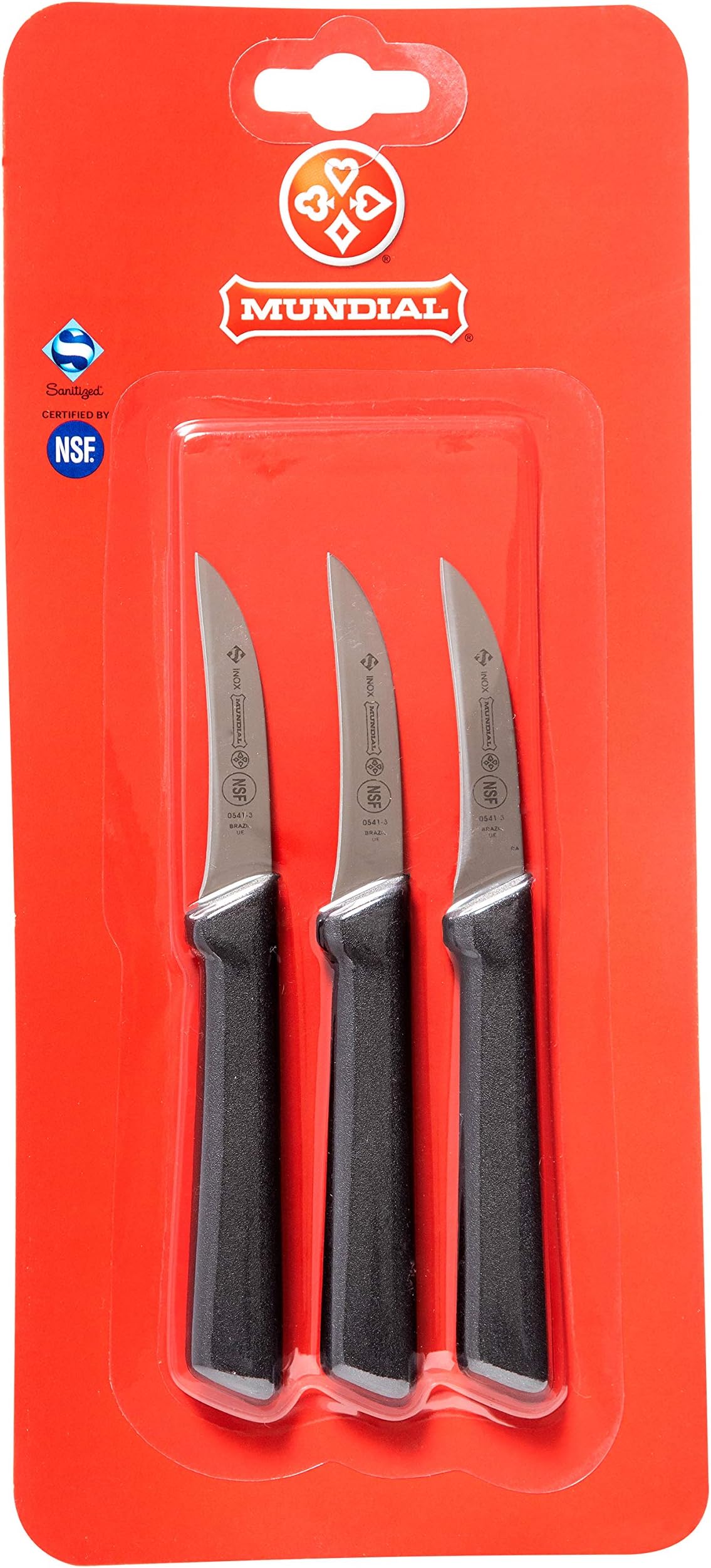 Amazon.com: Mundial SC0541-3 3-Inch Peeling/Tourne Paring Knife ...