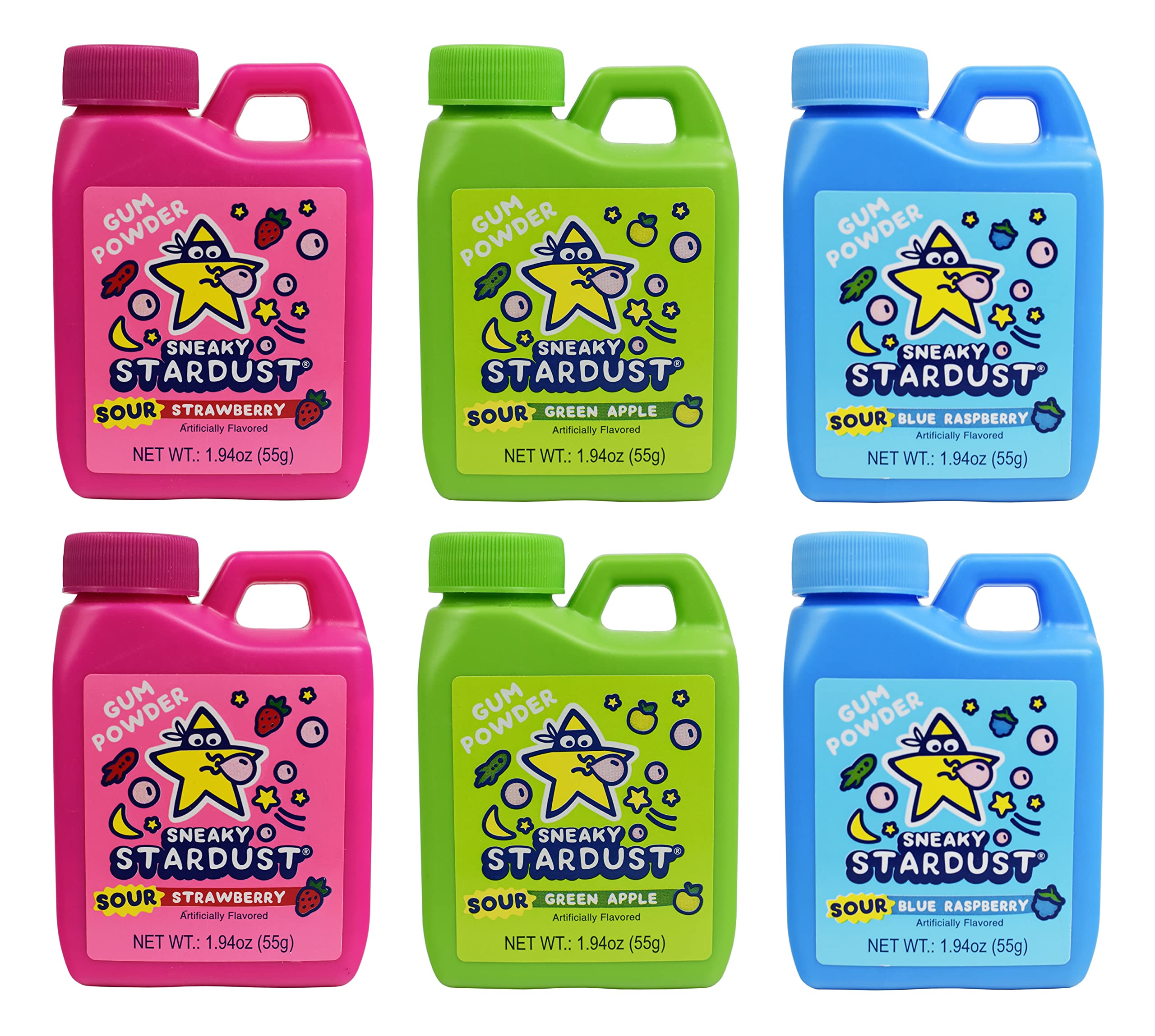 Amazon.com : kidsmania Set of 6 Assorted Sneaky Stardust Magical ...