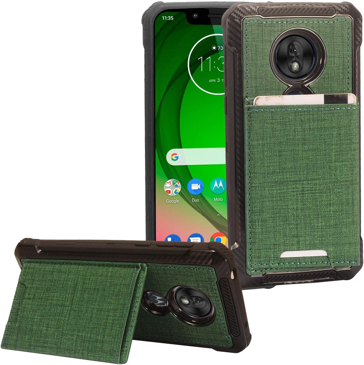 Amazon.com: Compatible with T-Mobile REVVLRY, Moto G7 Play, G7 Optimo ...