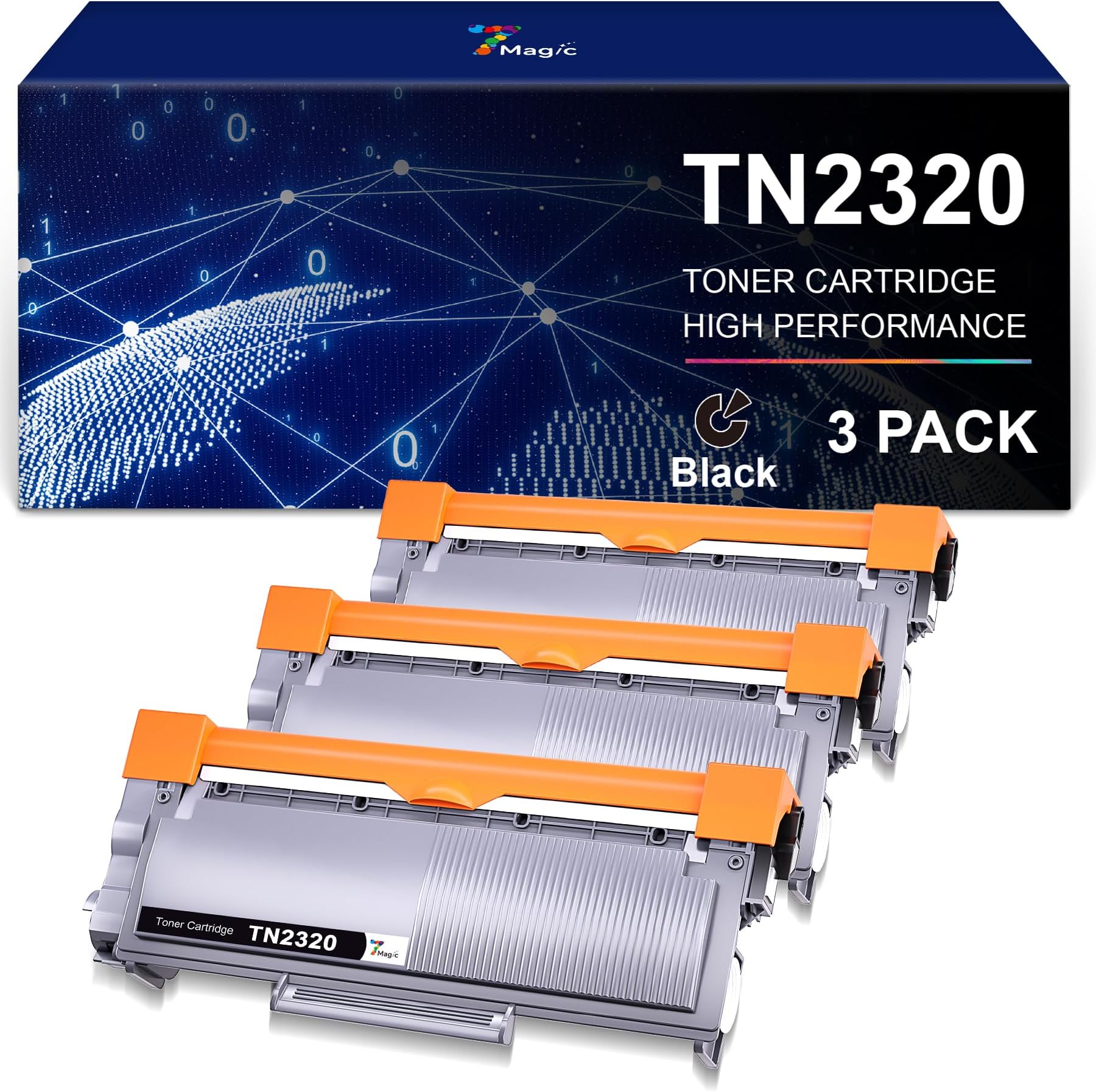 LxTek TN2320 Toner Kompatibel für Brother TN-2320 TN2320 TN-2310 Toner ...