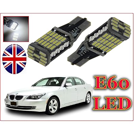 5 Series F10 F11 2010 to 2016-2 x LED T15 W16W CANBUS SAFE ERROR FREE ...