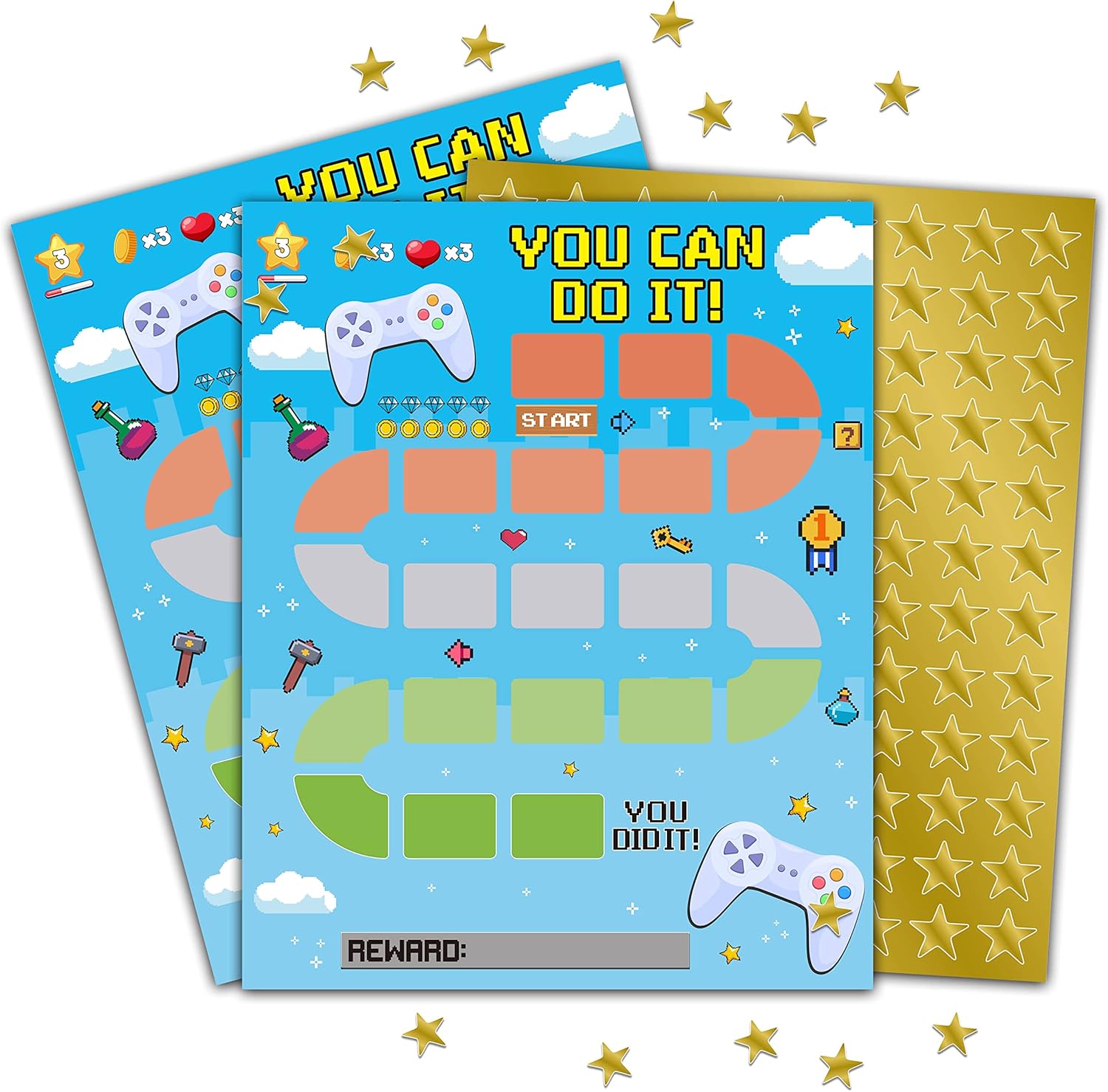 Video Game Reward Chart, Gamer Behavior Chart for Australia | Ubuy