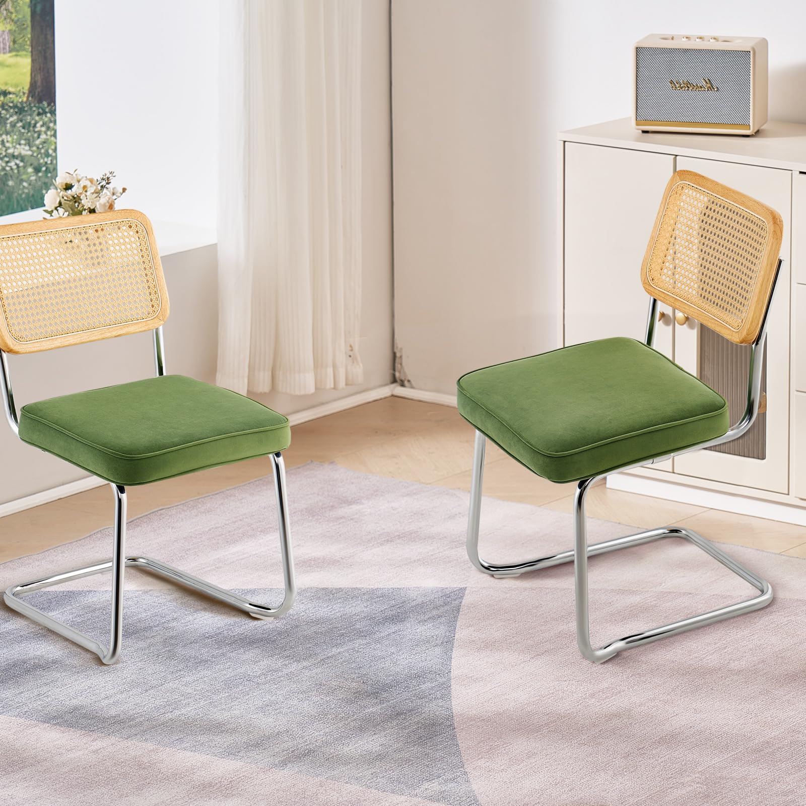 Retro Style Kitchen Chairs Crossback Dining Chair Wooden Restaurant
