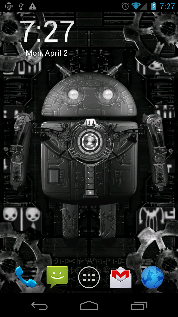 Steampunk Droid Live Wallpaper - App on Amazon Appstore