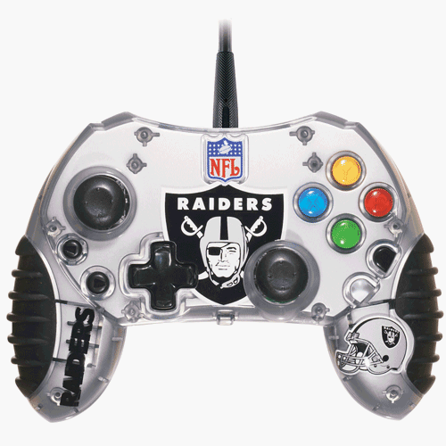 Amazon.com: Oakland Raiders NFL Microsoft Xbox Video Game Control Pad ...