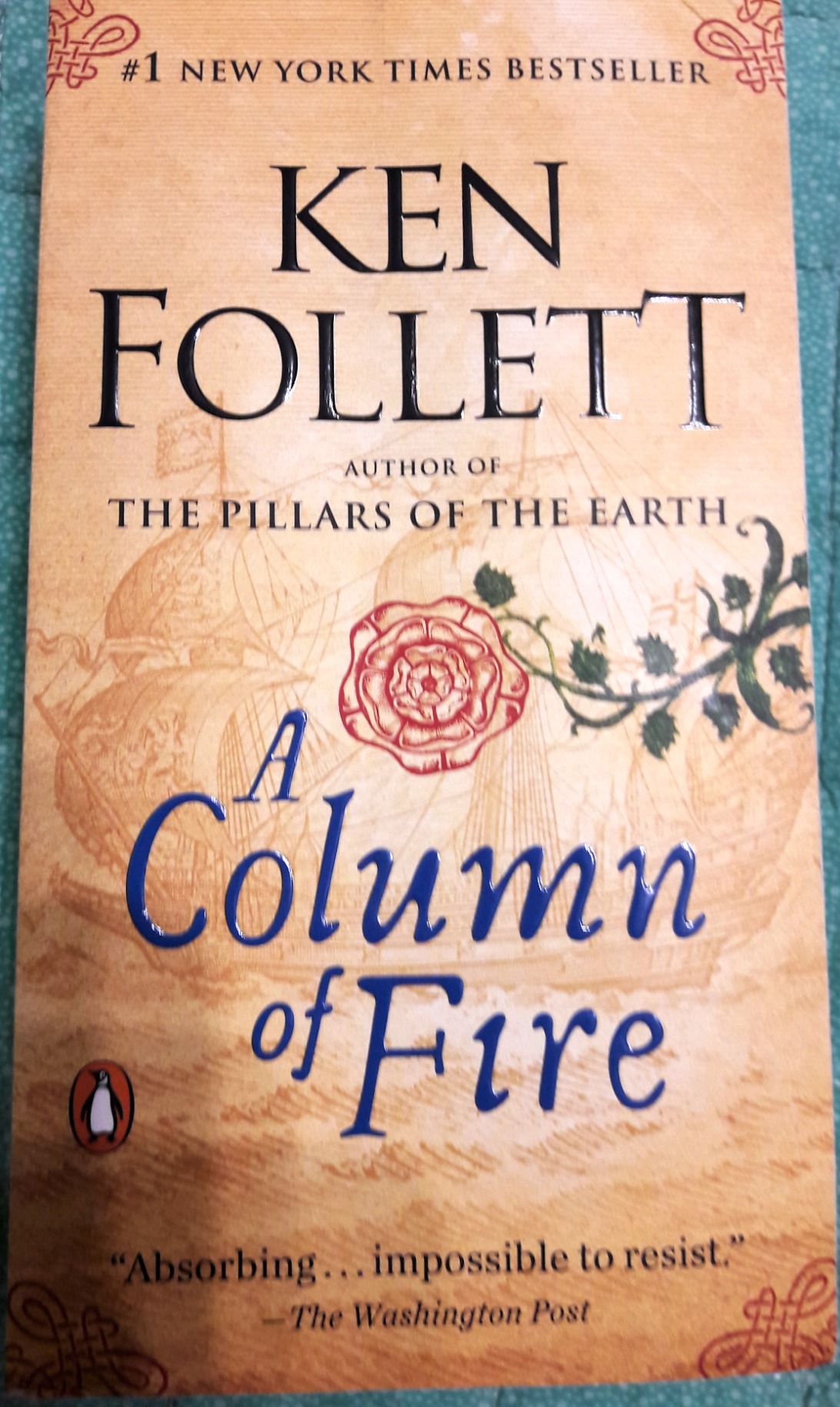 A Column of Fire : Follett, Ken: Amazon.it: Libri