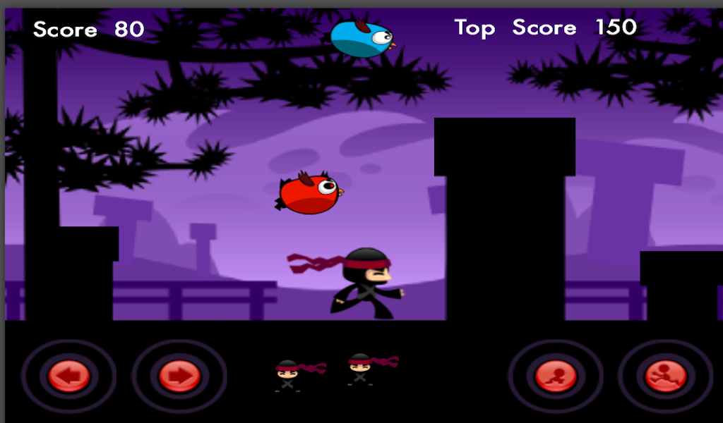 Bird's Versus Ninja: FREE Cute Dodging Game for Kids, Girls, Boys - App ...