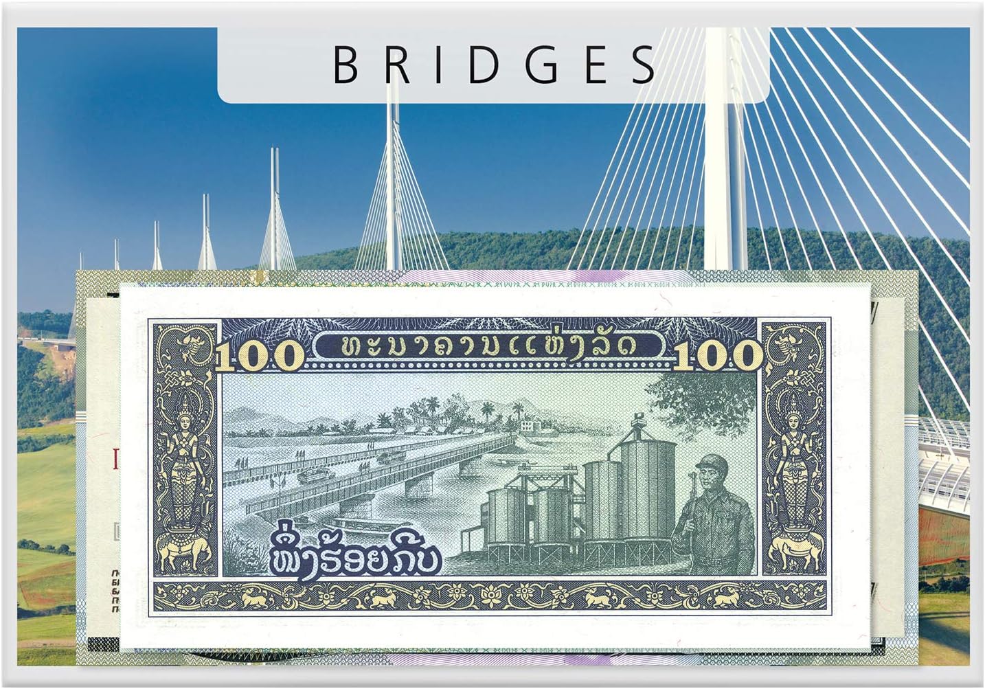 Authentic Genuine Collectable Rare Banknote Bridges Collection – BigaMart