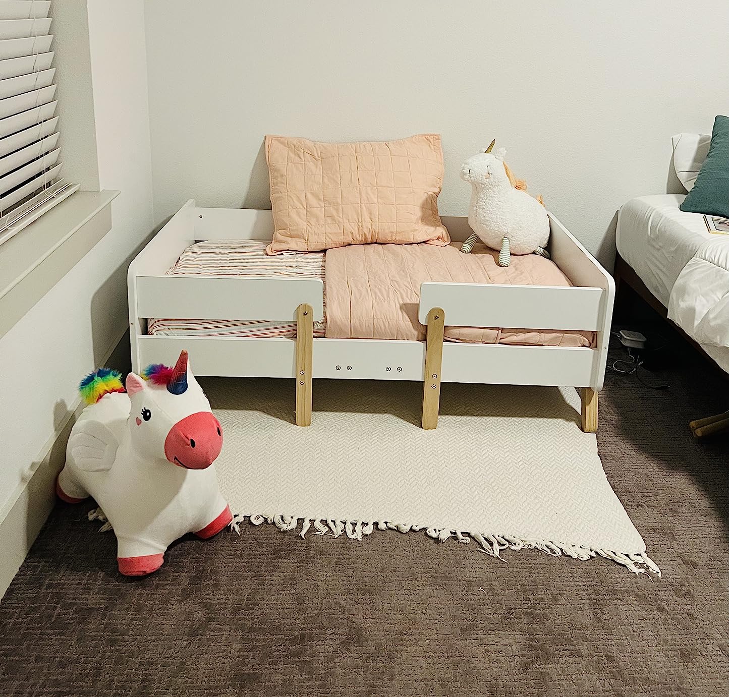 $18/mo - Finance Dream On Me Osko Convertible Toddler Bed Made with ...